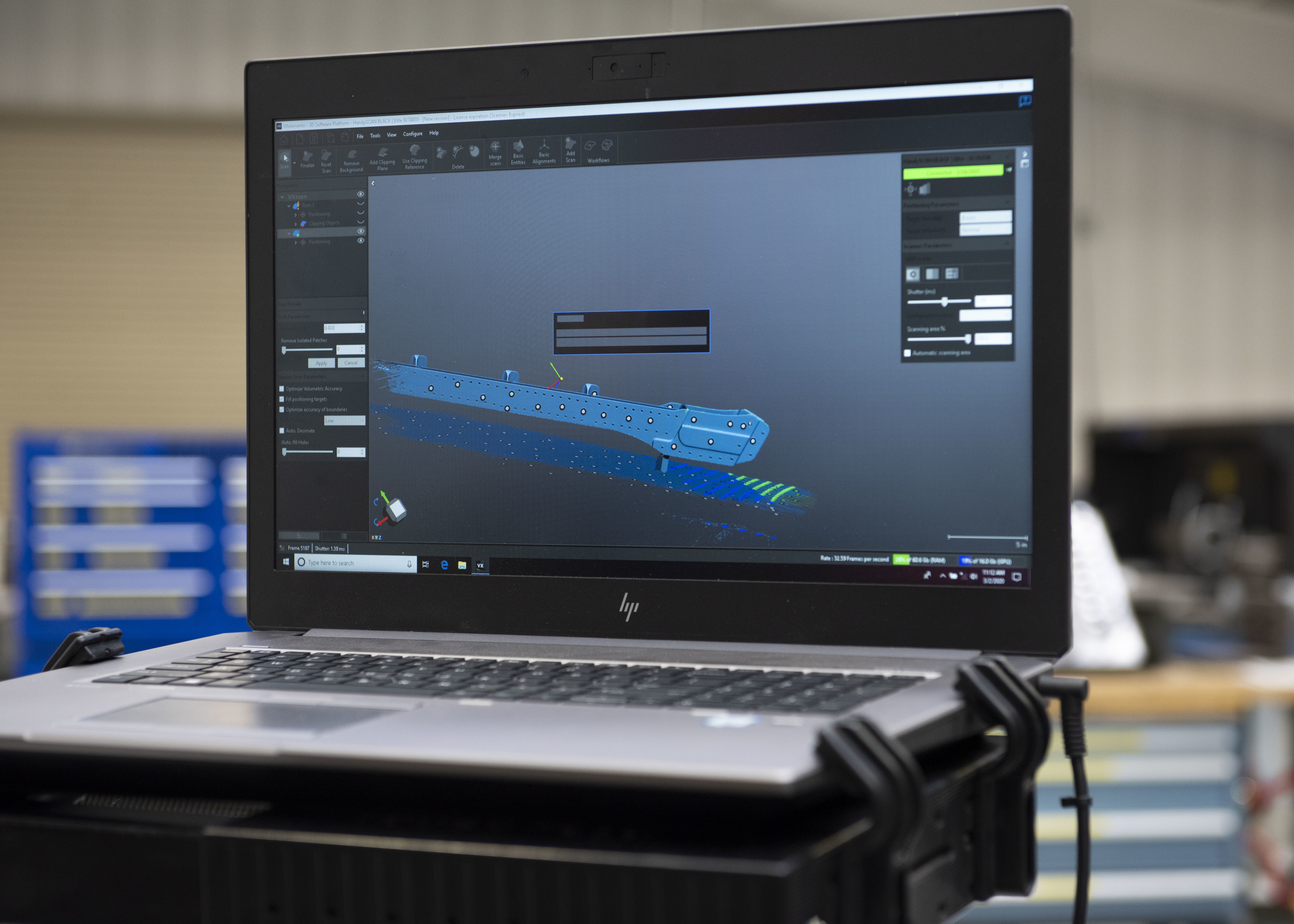 MHAFB brings future faster with hand-held 3-D scanner > Air Combat ...