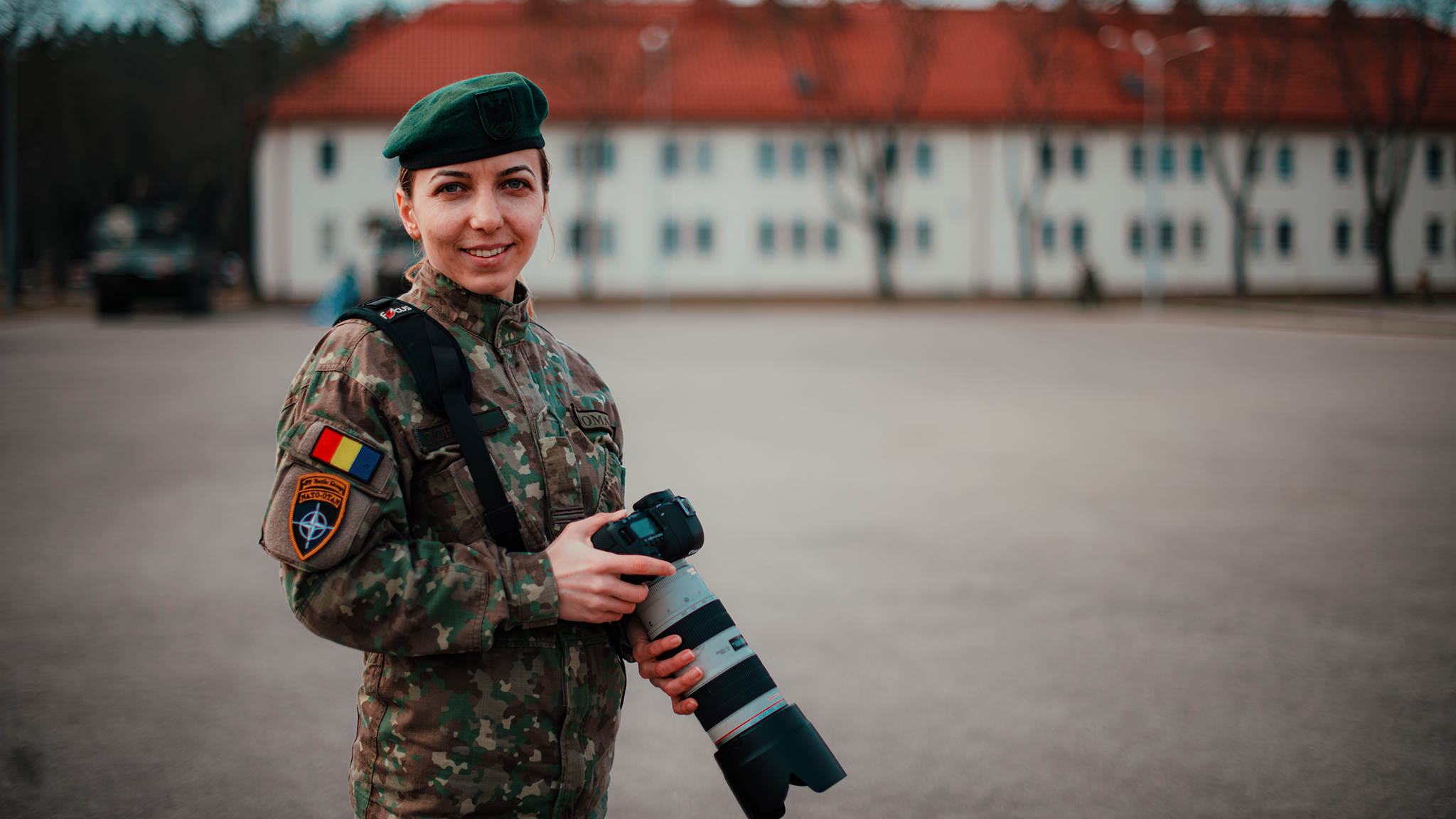 enhanced Forward Presence Battle Group Poland patching ceremony