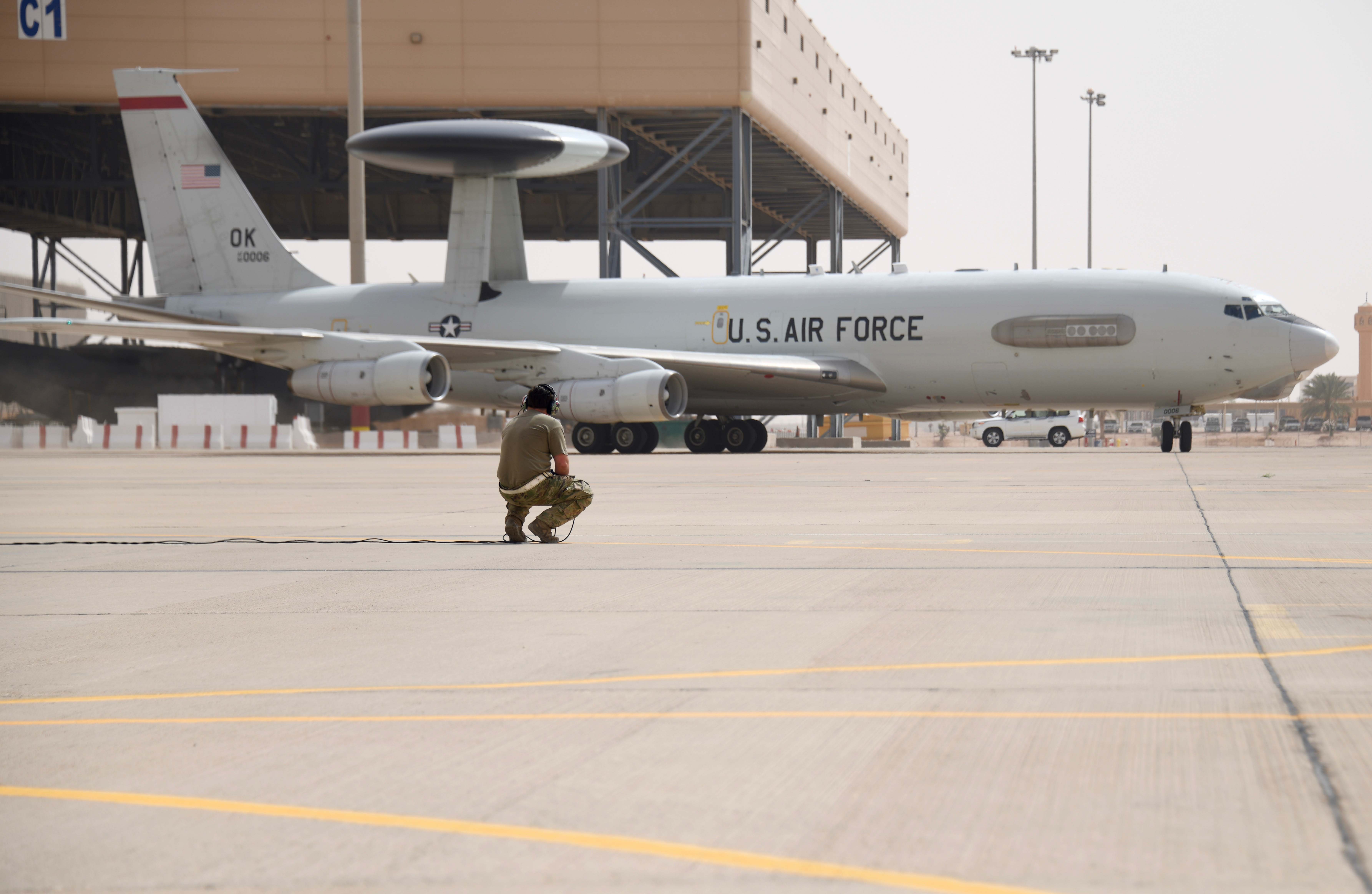 AWACS test rapid deployment capability at PSAB > U.S. Air Forces ...