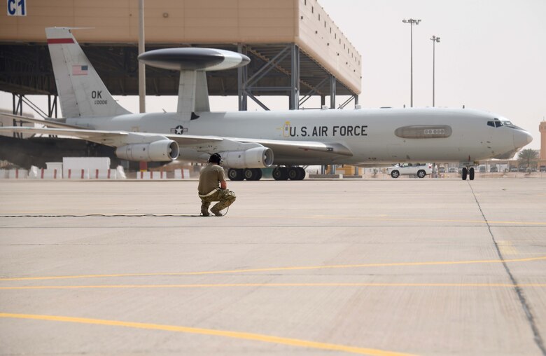 AWACS test rapid deployment capability at PSAB > U.S. Air Forces ...