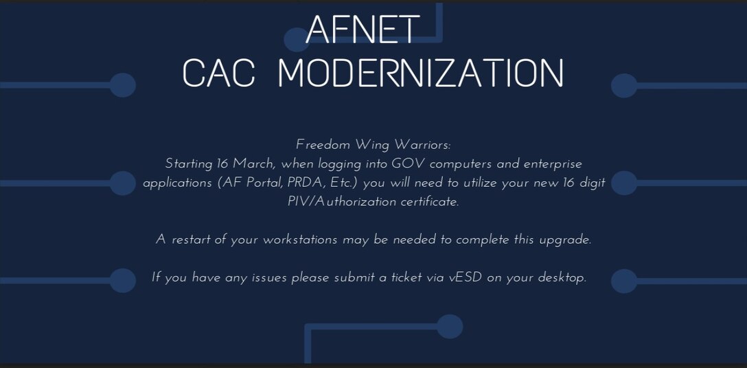 Common Access Card Modernization