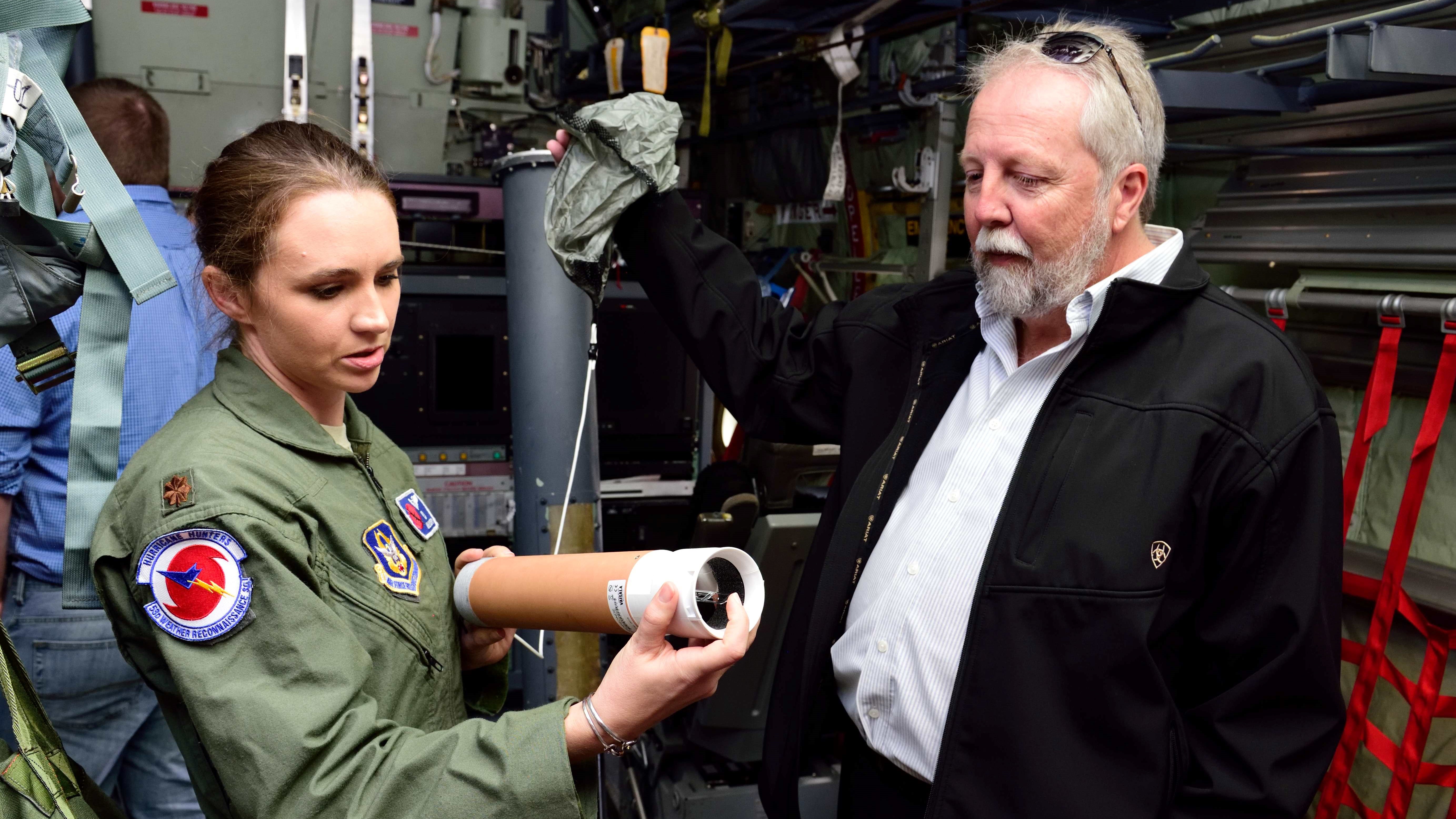 Meteorologist gathers data for Reserve, NOAA