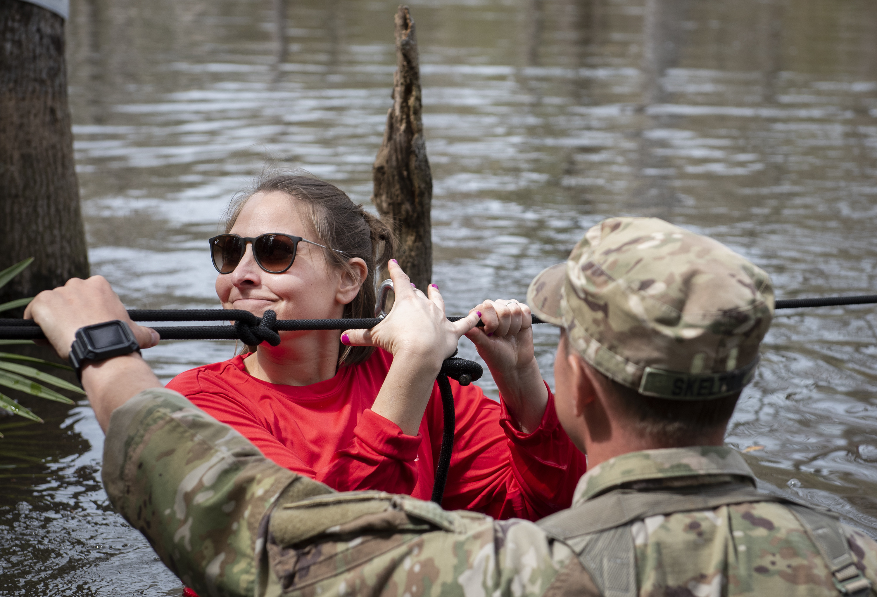 Lead the way: Rangers, community leaders take swamp tour > Eglin Air ...