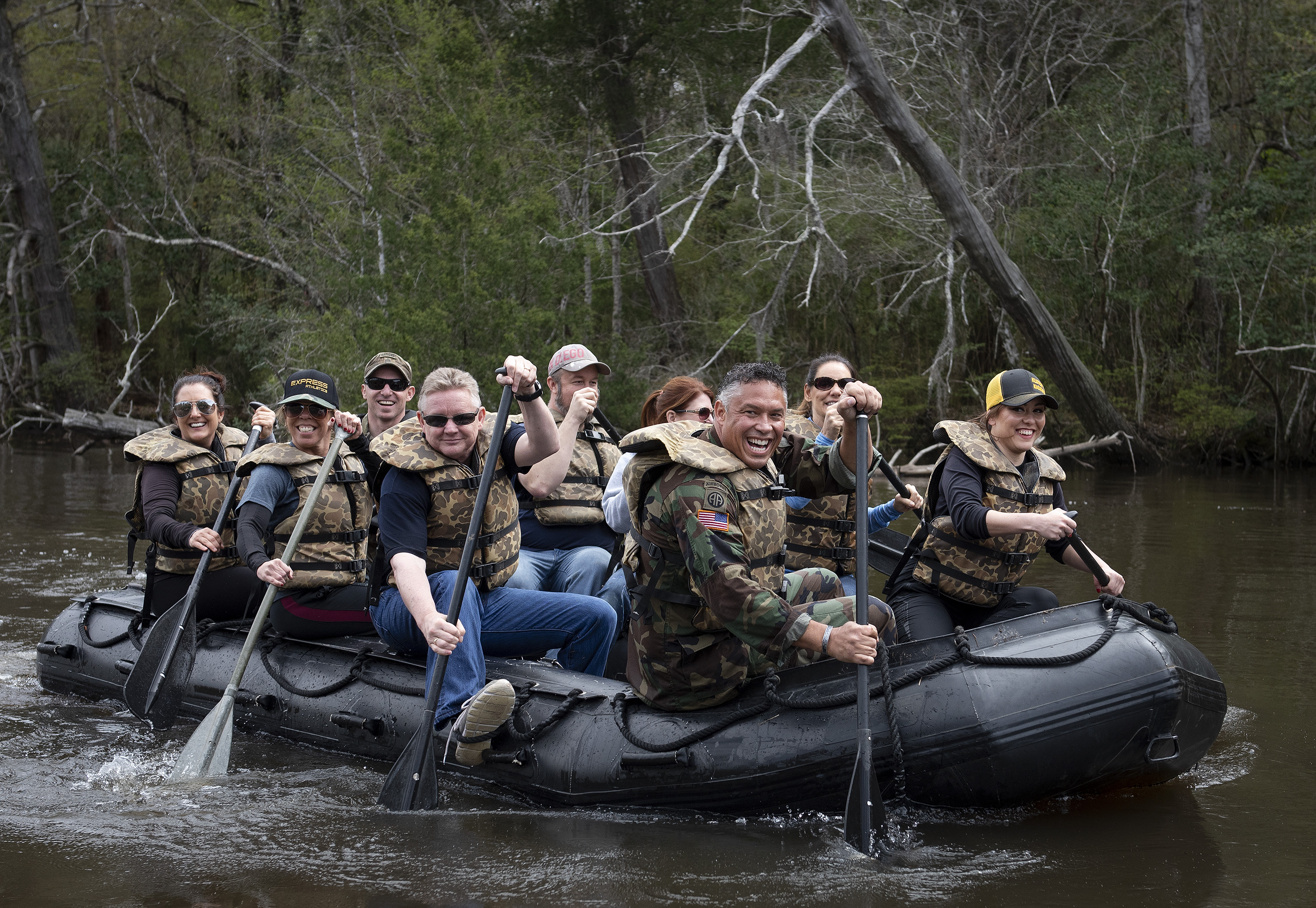 Lead the way: Rangers, community leaders take swamp tour > Eglin Air ...