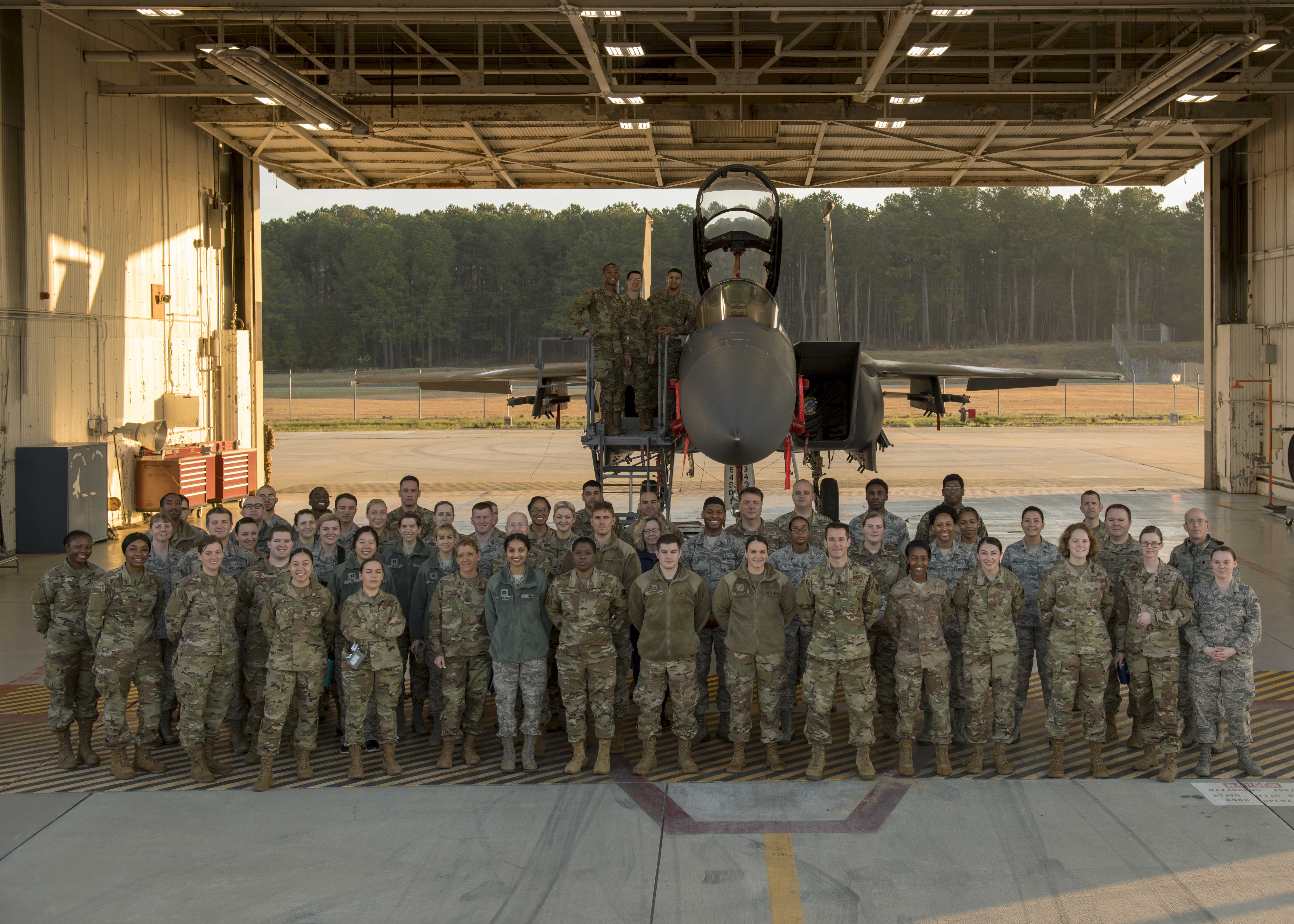 4MDG Learns About Flightline Operations > Seymour Johnson Air Force Base > Article Display