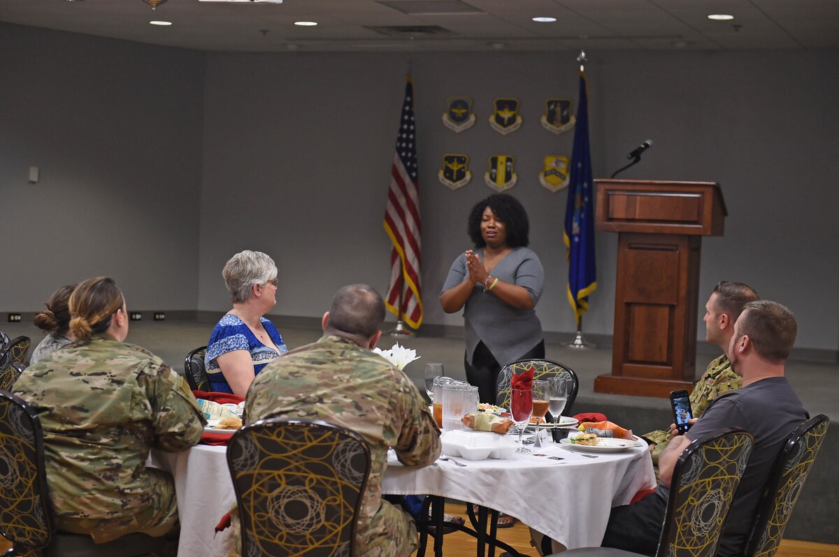 LRAFB hosts SAPR Survivors Luncheon > Department of the Air Force Integrated Resilience > Display
