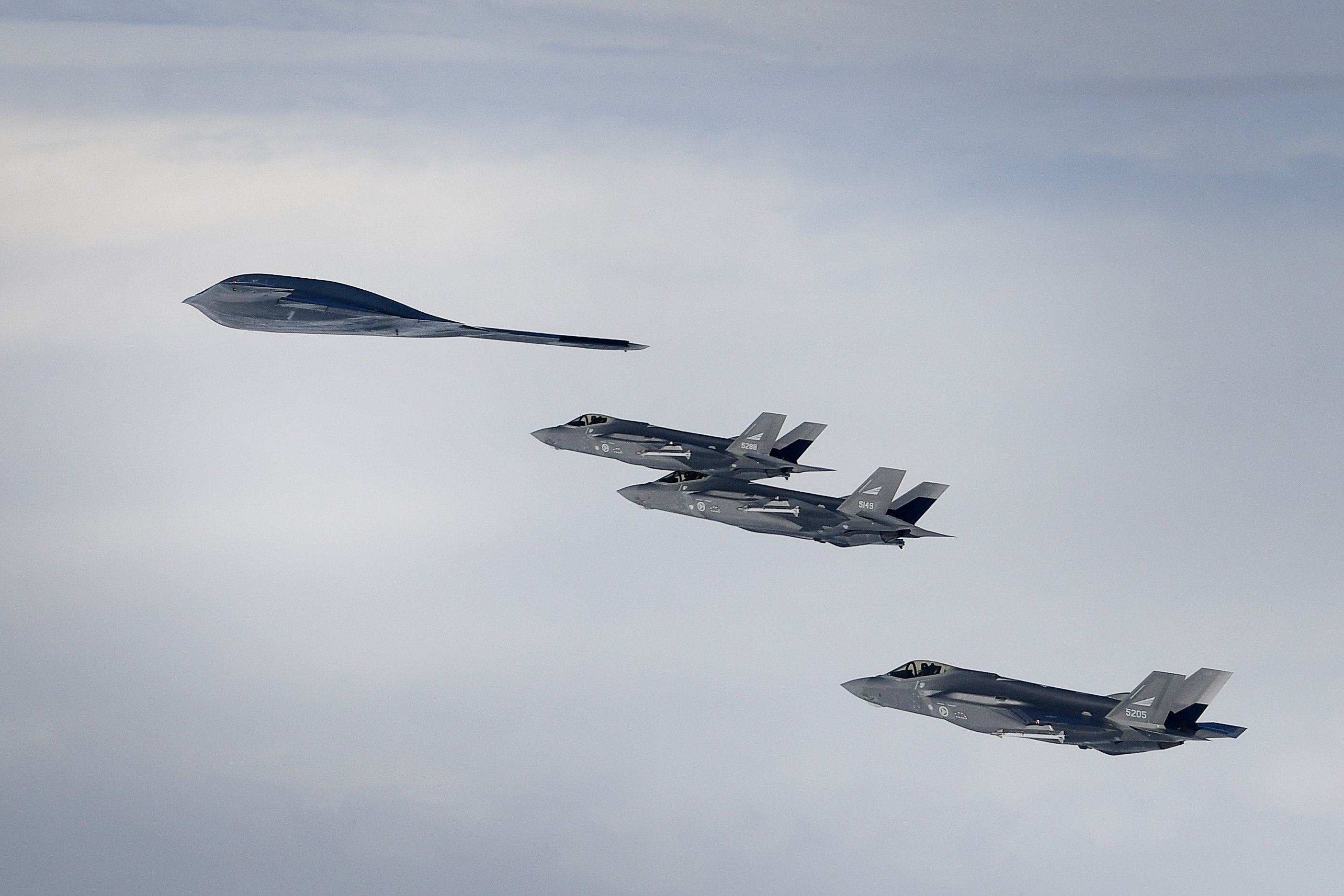 Bomber Task Force conducts Icelandic mission with Norwegian F-35s, U.S ...