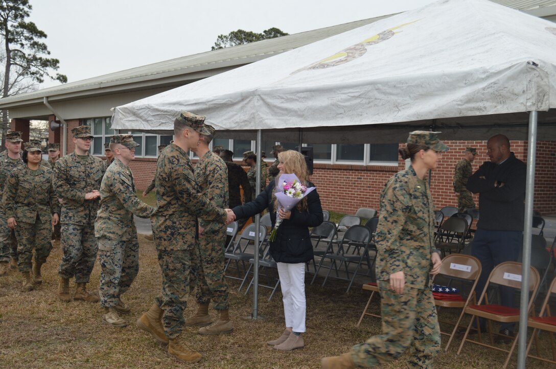 Retirement of GySgt Cote D. L.