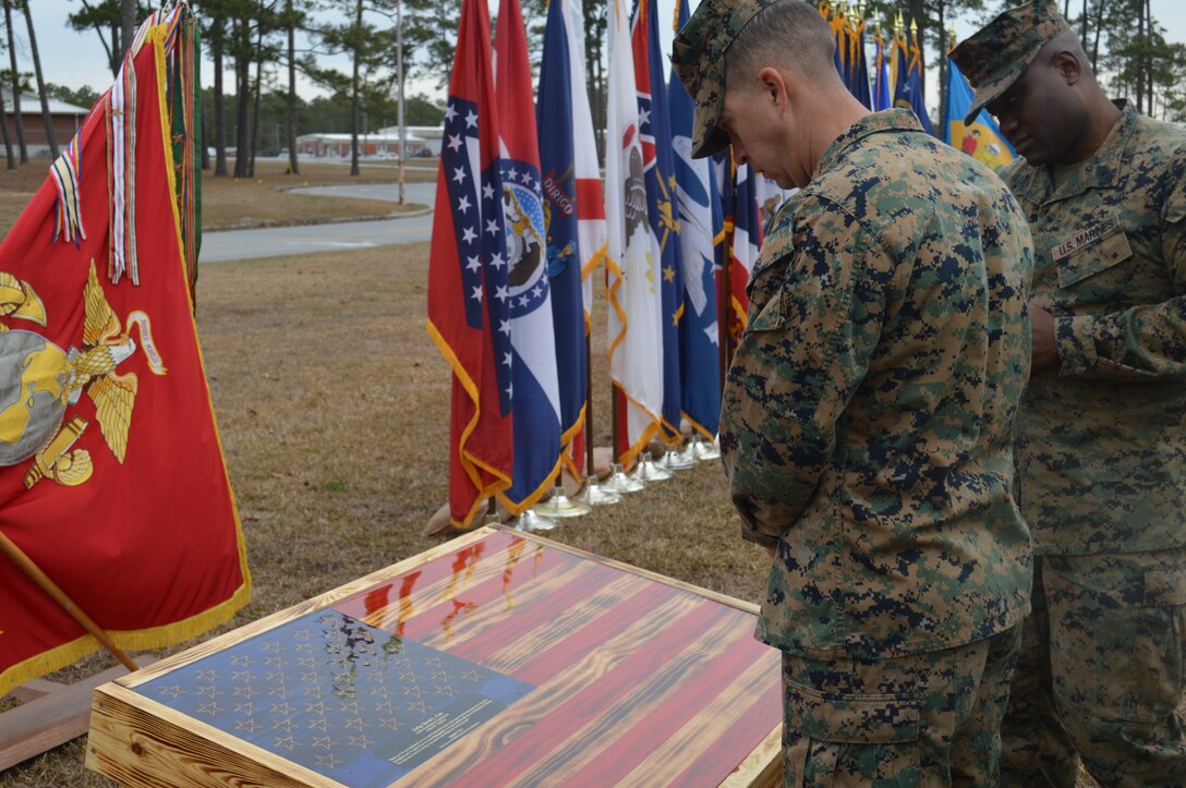 Retirement of GySgt Cote D. L.
