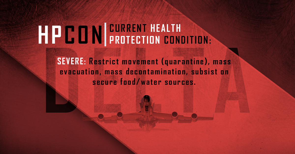 Health Protection Condition Delta