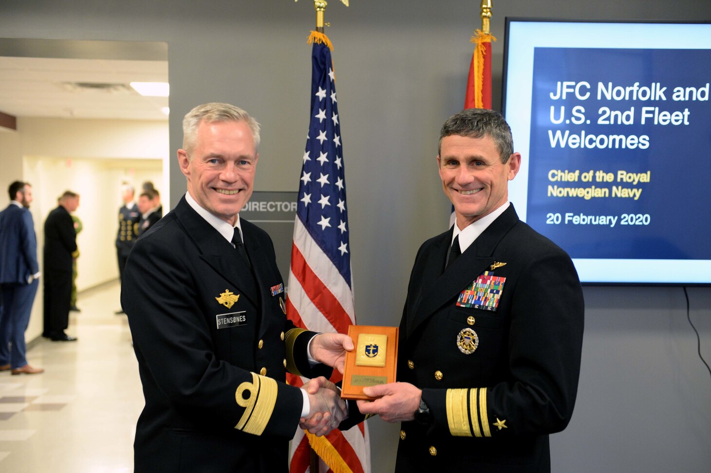 U.S. 2nd Fleet and Joint Force Command Norfolk Welcomes Norwegian ...