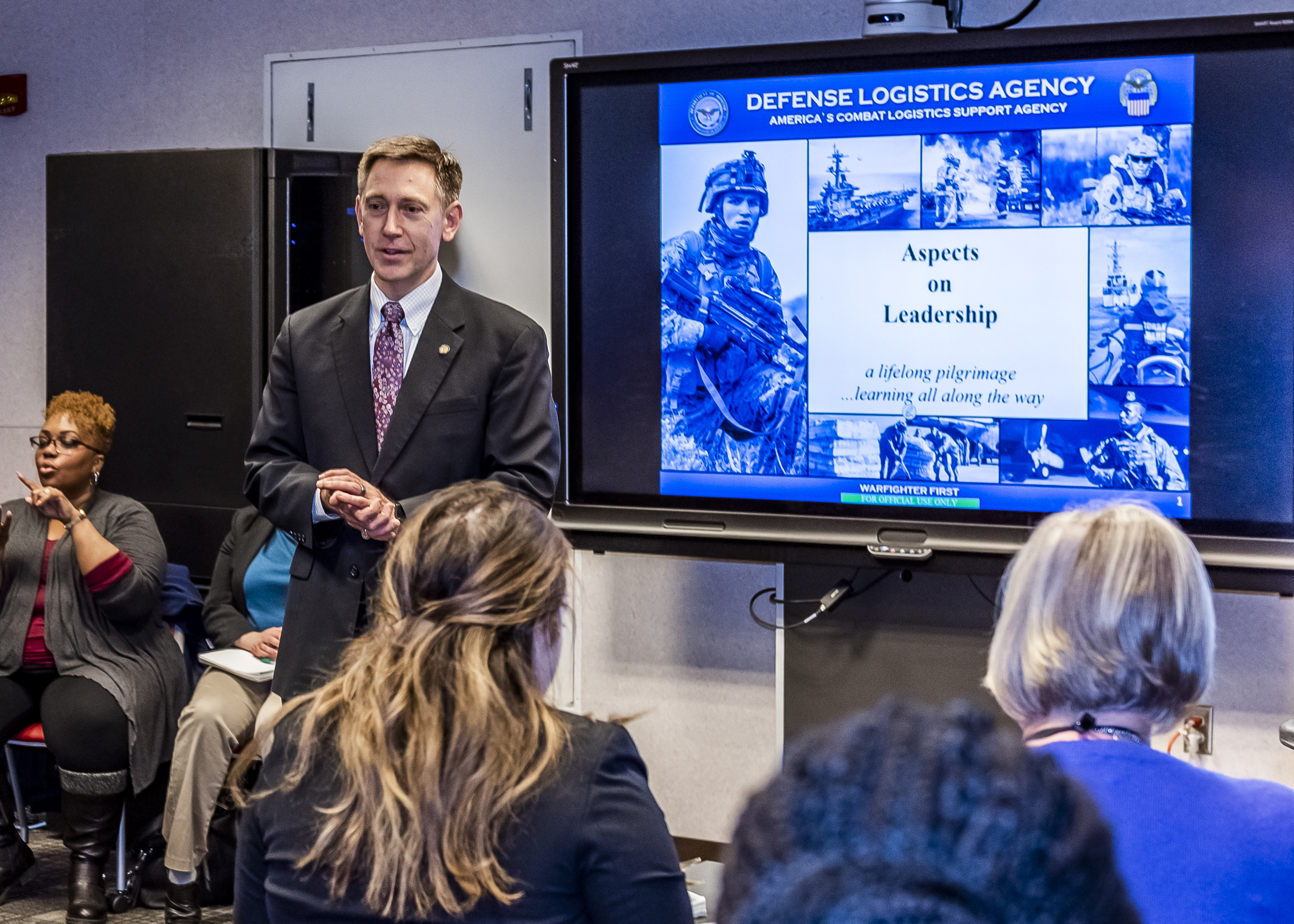 Defense Logistics Agency Land and Maritime Deputy Commander discusses ...