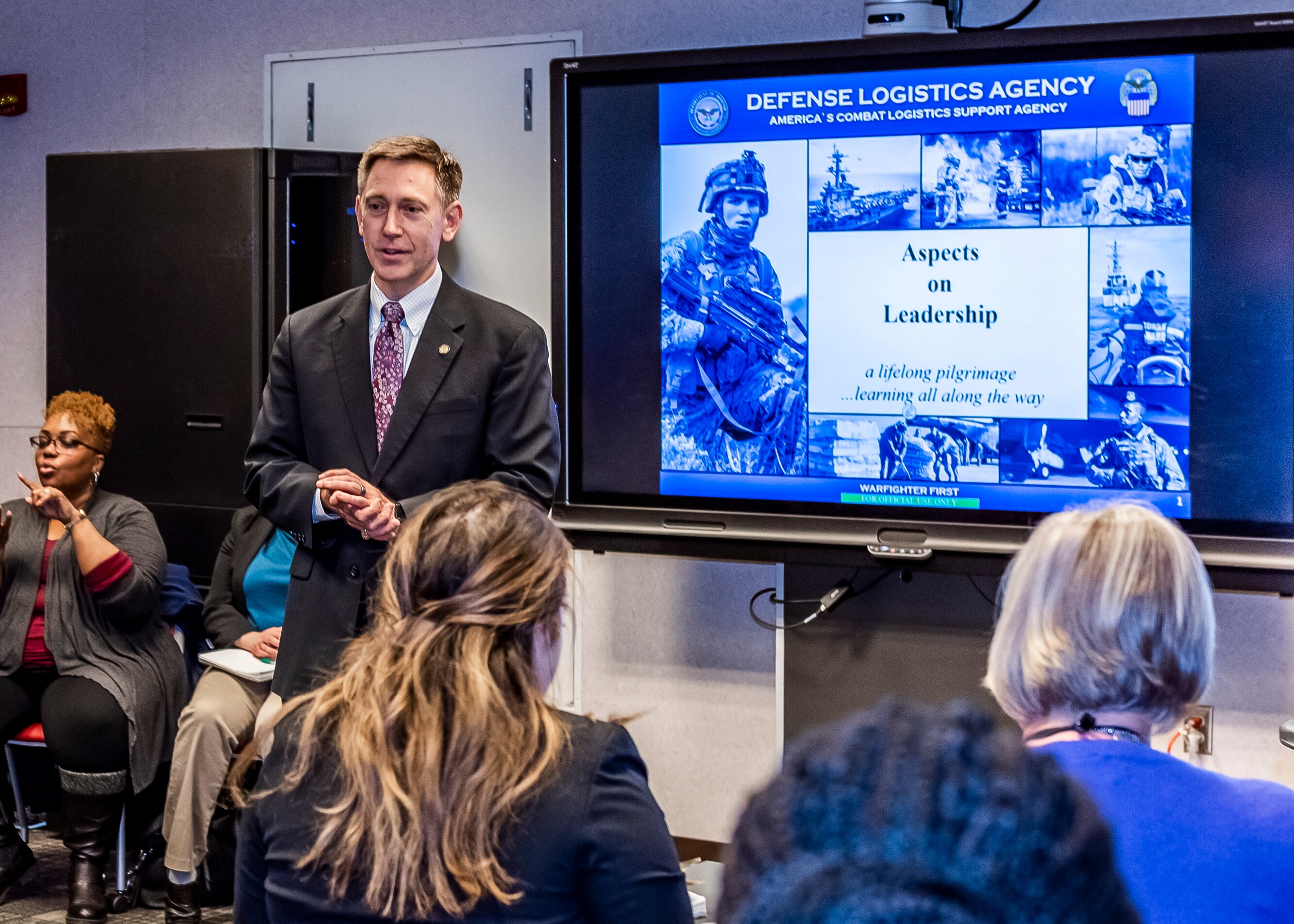 Defense Logistics Agency Land and Maritime Deputy Commander discusses ...