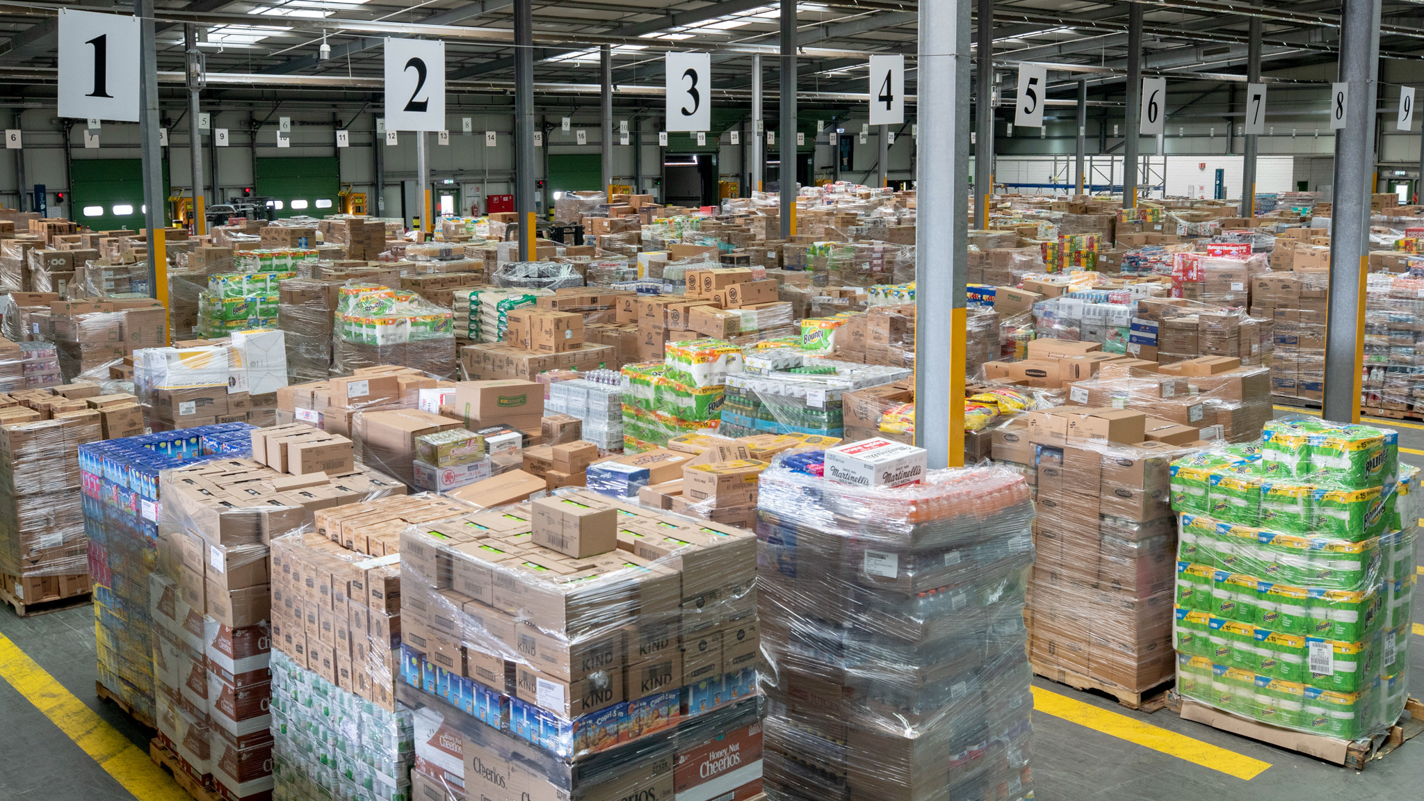 European Distribution Center Well Stocked, Prepared for COVID-19