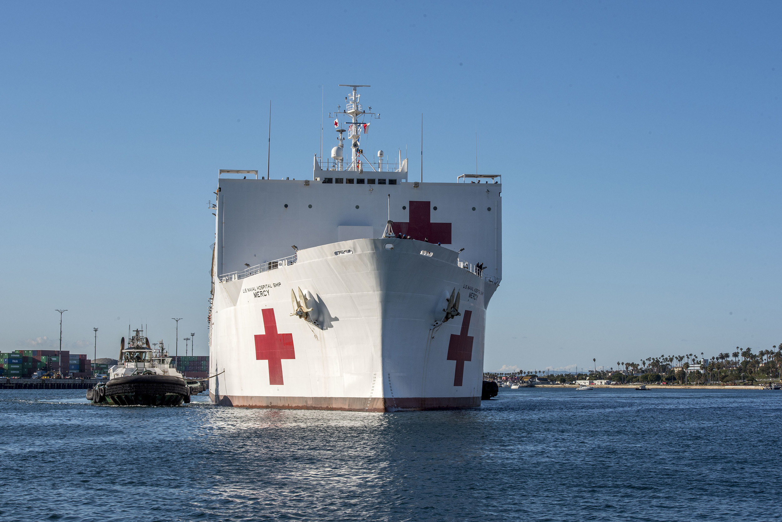 USNS Mercy Arrives in Los Angeles > United States Navy > News Stories