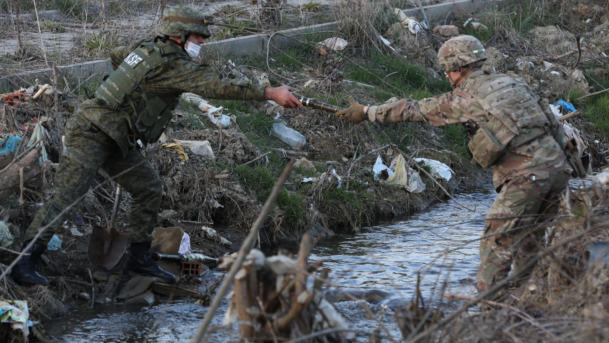 Kosovo Force Regional-Command East task force explosive ordnance ...