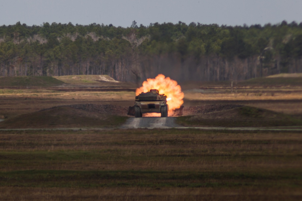 Live-fire Down Range