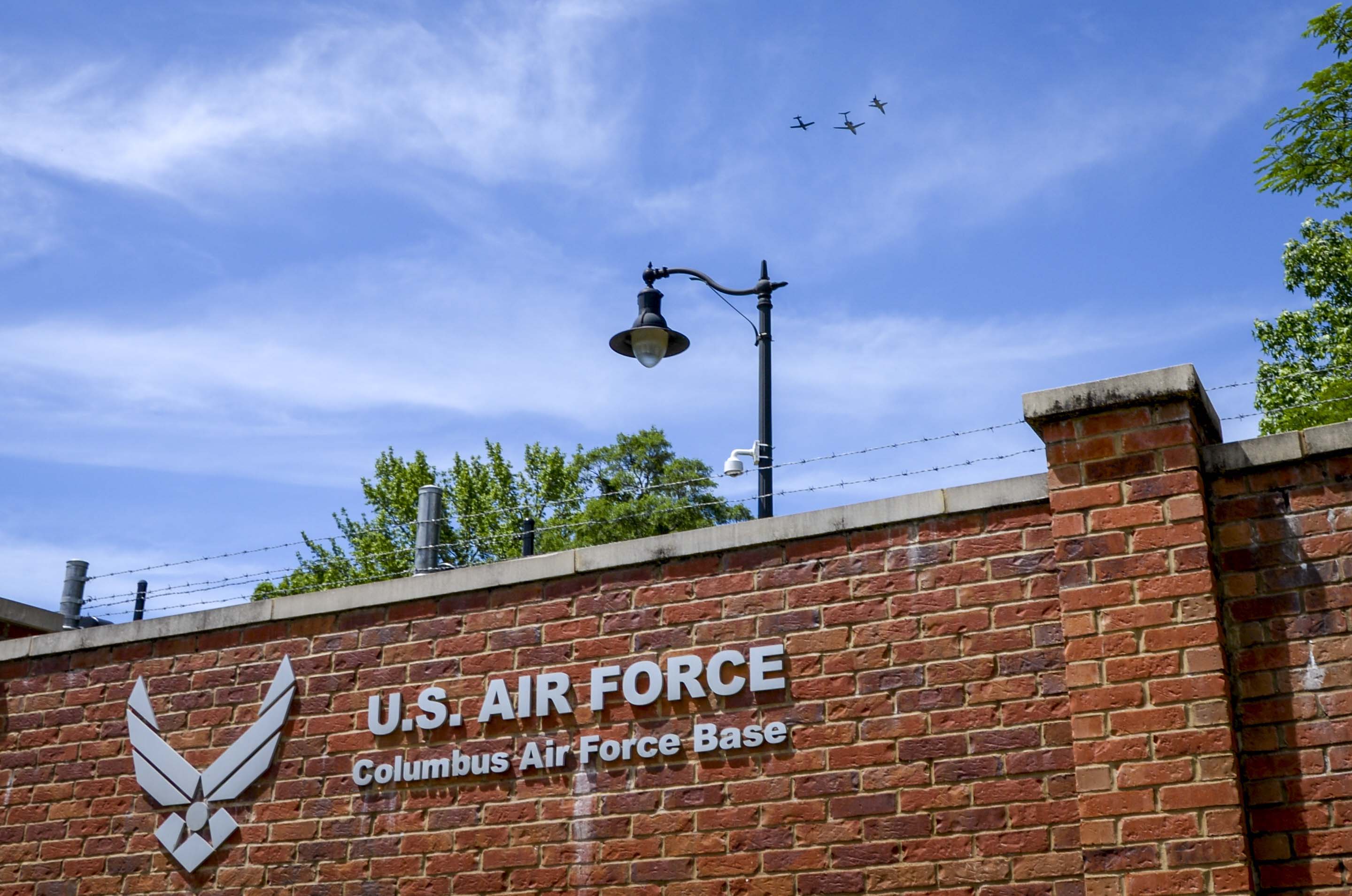 Columbus AFB salutes local frontline heroes with flyovers > Air ...