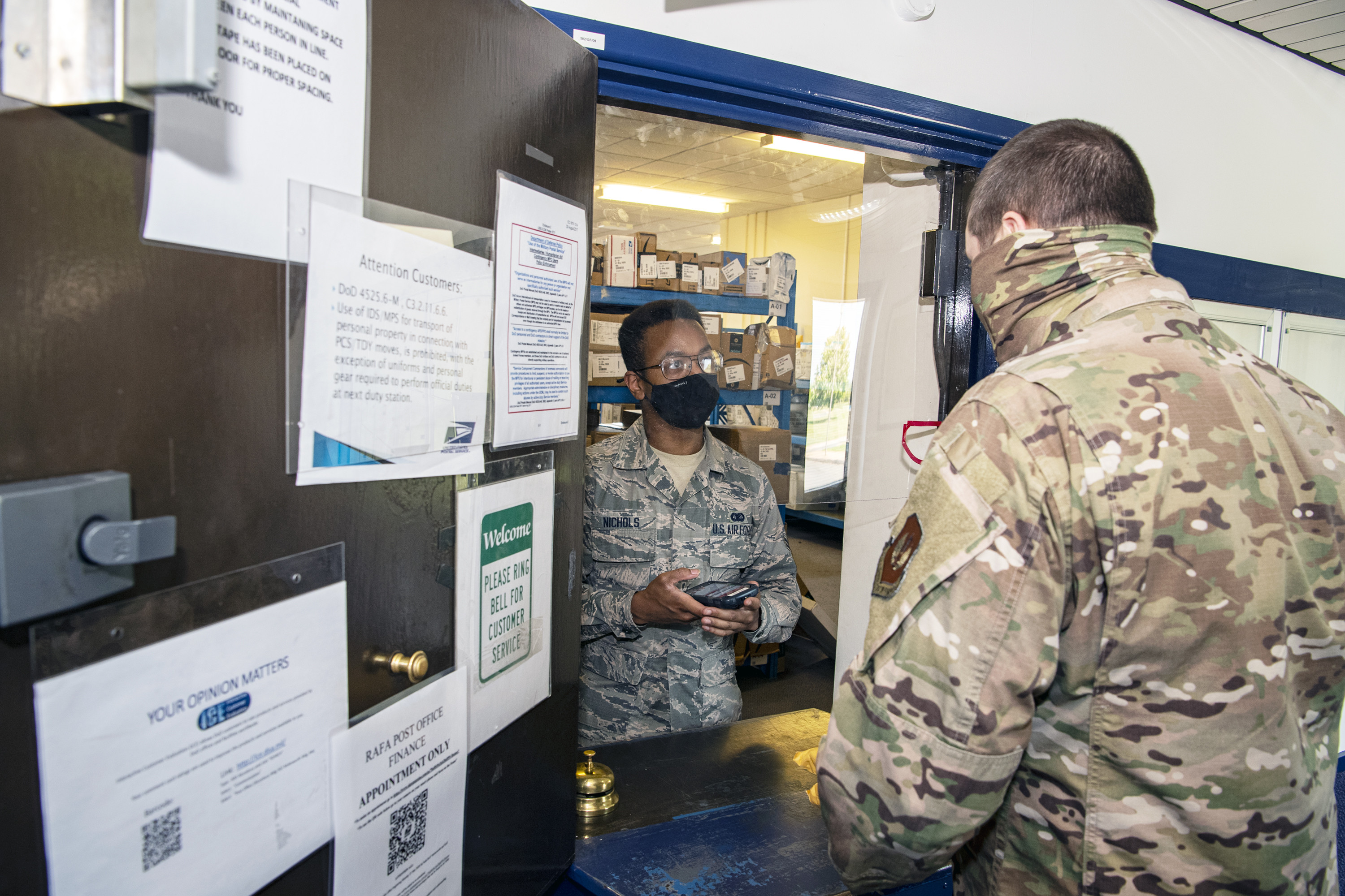 Pathfinder postal teams maintain readiness during COVID-19 > 501st ...