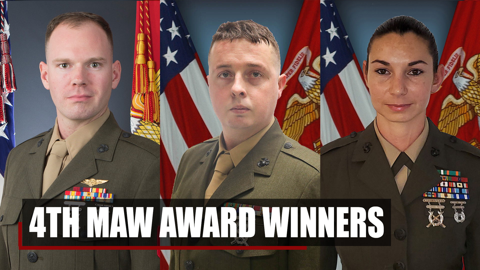 Three 4th MAW Marines Announced MCAA Award Winners > U.S. Marine Corps ...