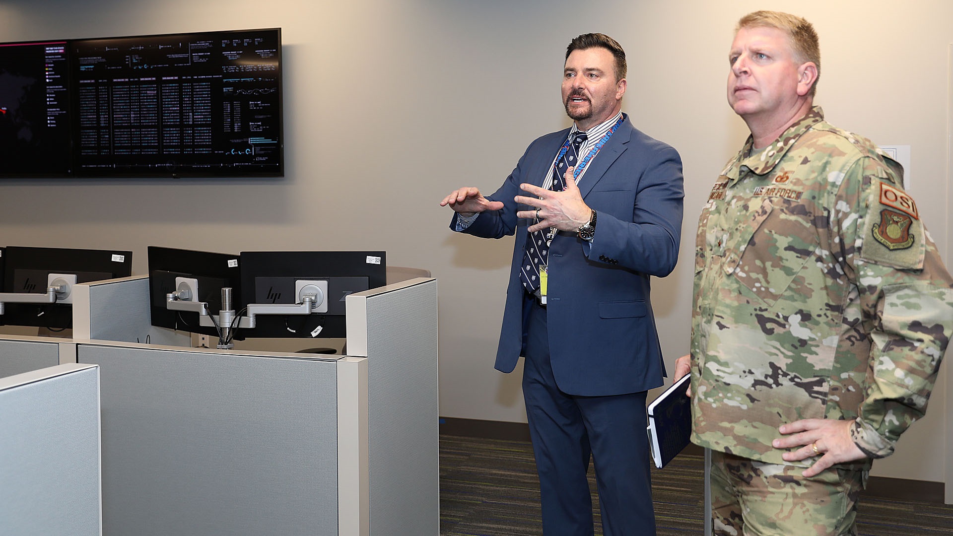 OSI Commander tours new DC3 Cyber Training Academy > Office of Special ...