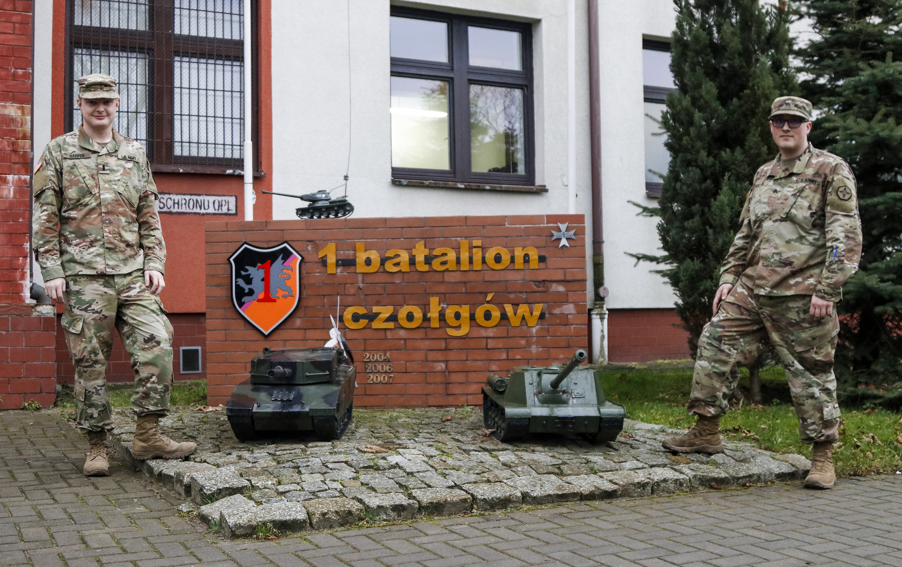 Swietoszow mayor cell team works to set up deluxe Morale Welfare and ...