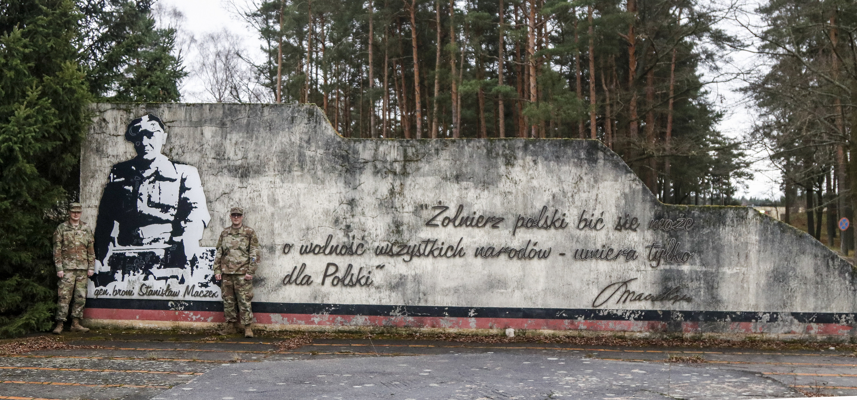 Swietoszow mayor cell team works to set up deluxe Morale Welfare and ...