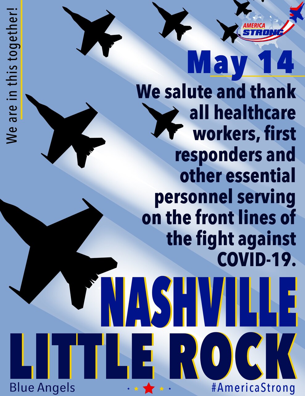Blue Angels to Salute Tennessee and Arkansas COVID-19 Responders ...