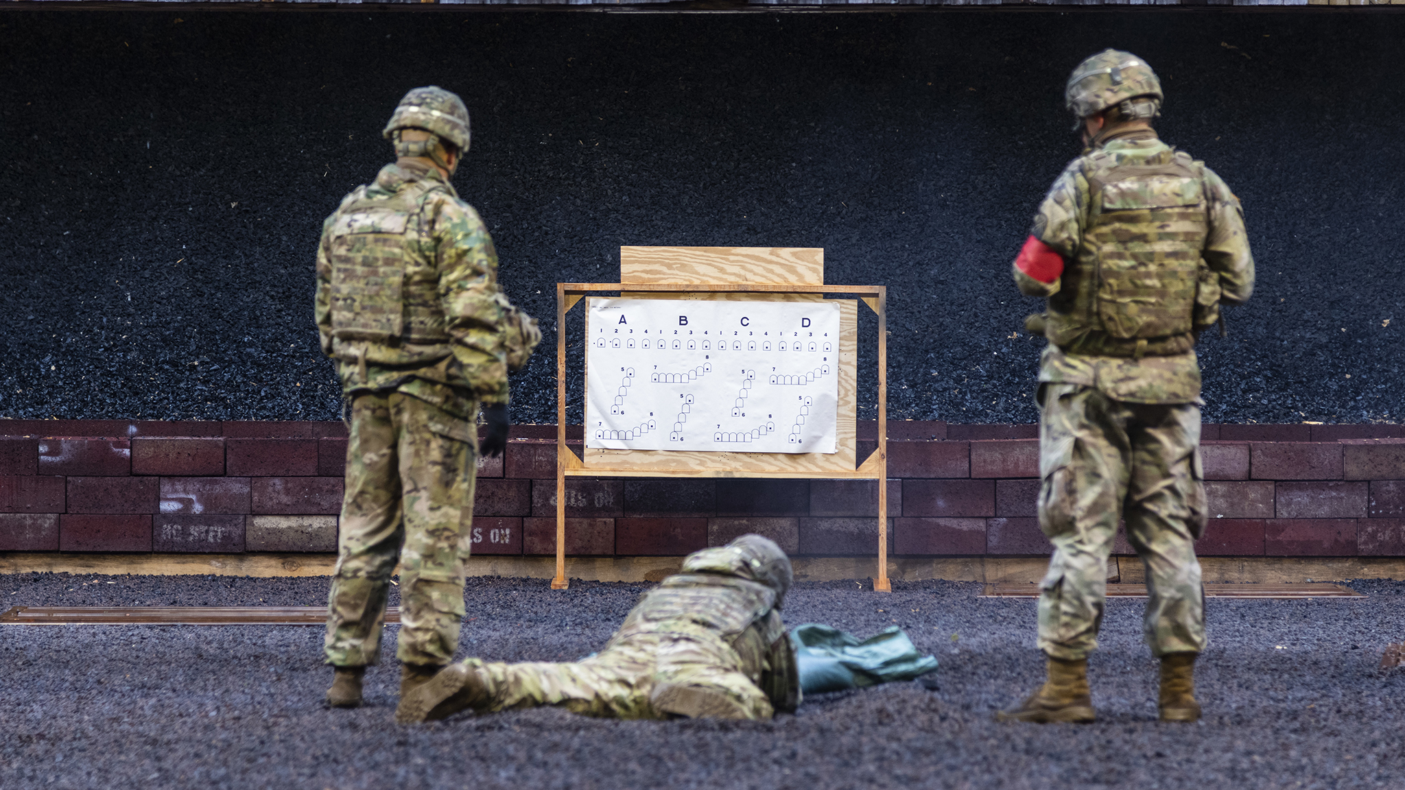 515th Transportation Company Machine Gun Range