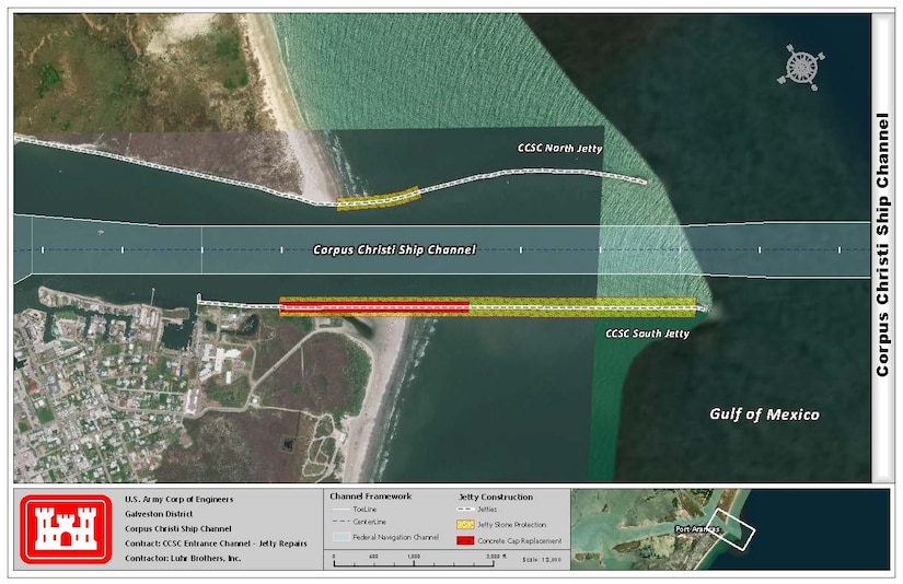 Corps announces Corpus Christi Ship Channel jetty repairs to begin mid ...
