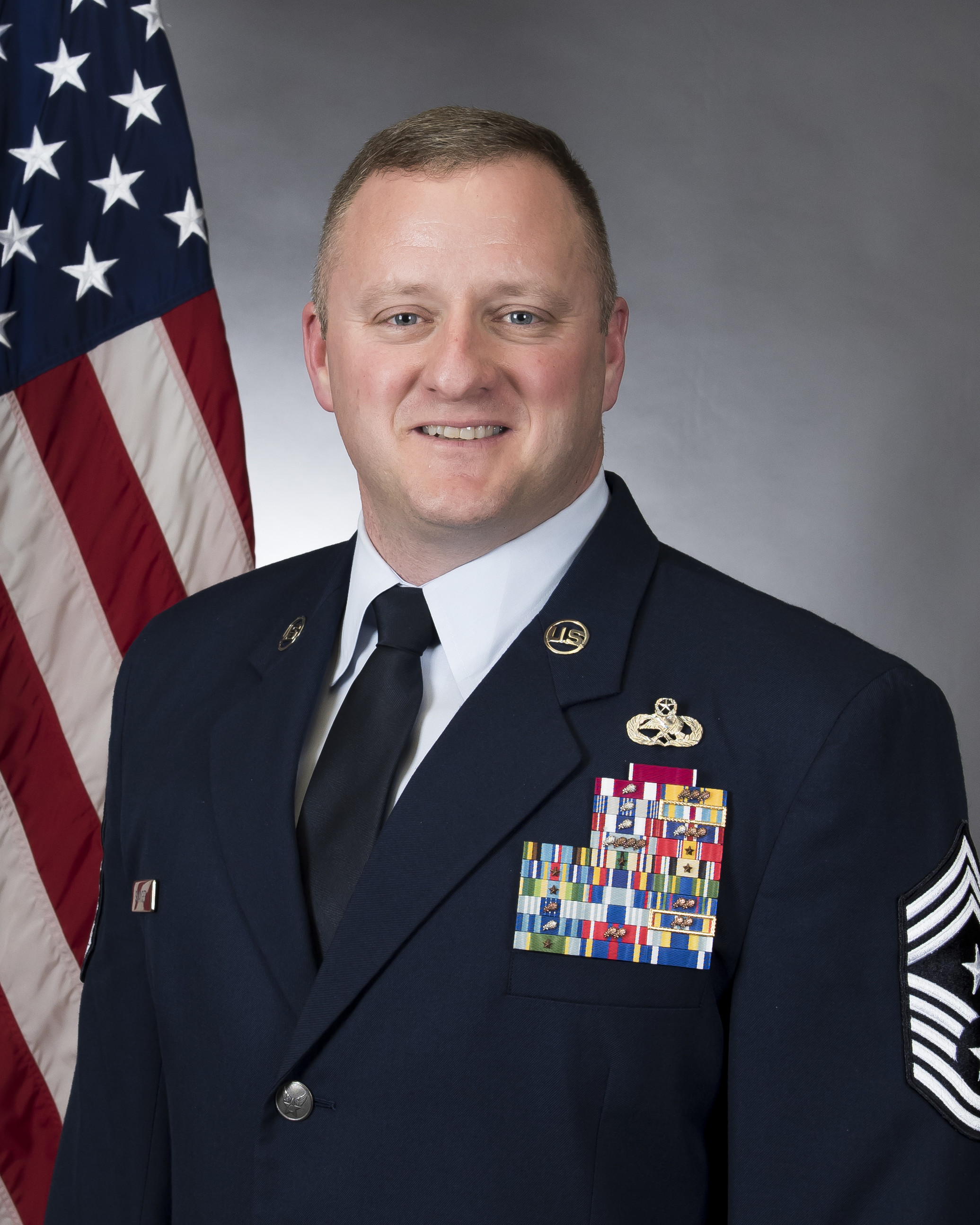 CMSgt Swanger's Official Photo