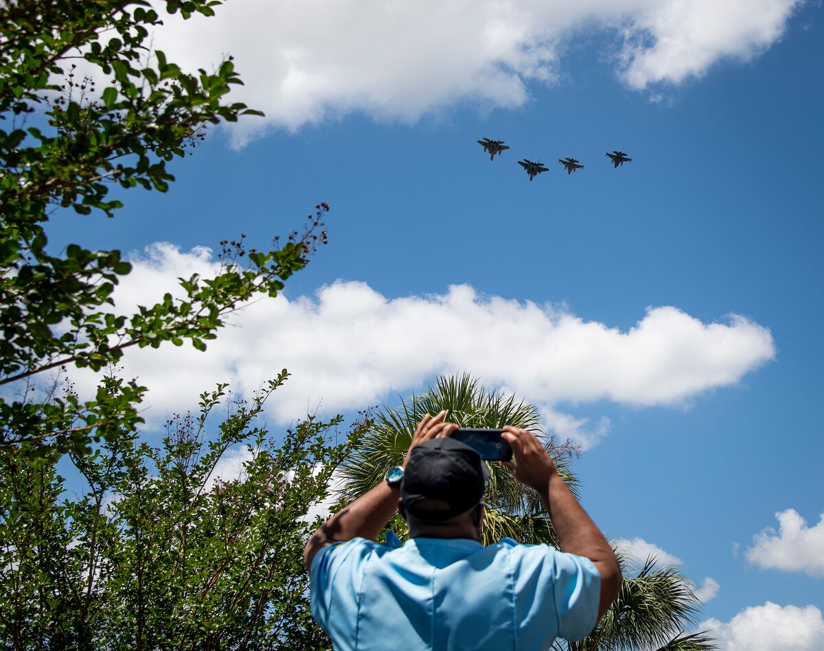Test Wing salutes county healthcare workers with flyover > Hill Air ...