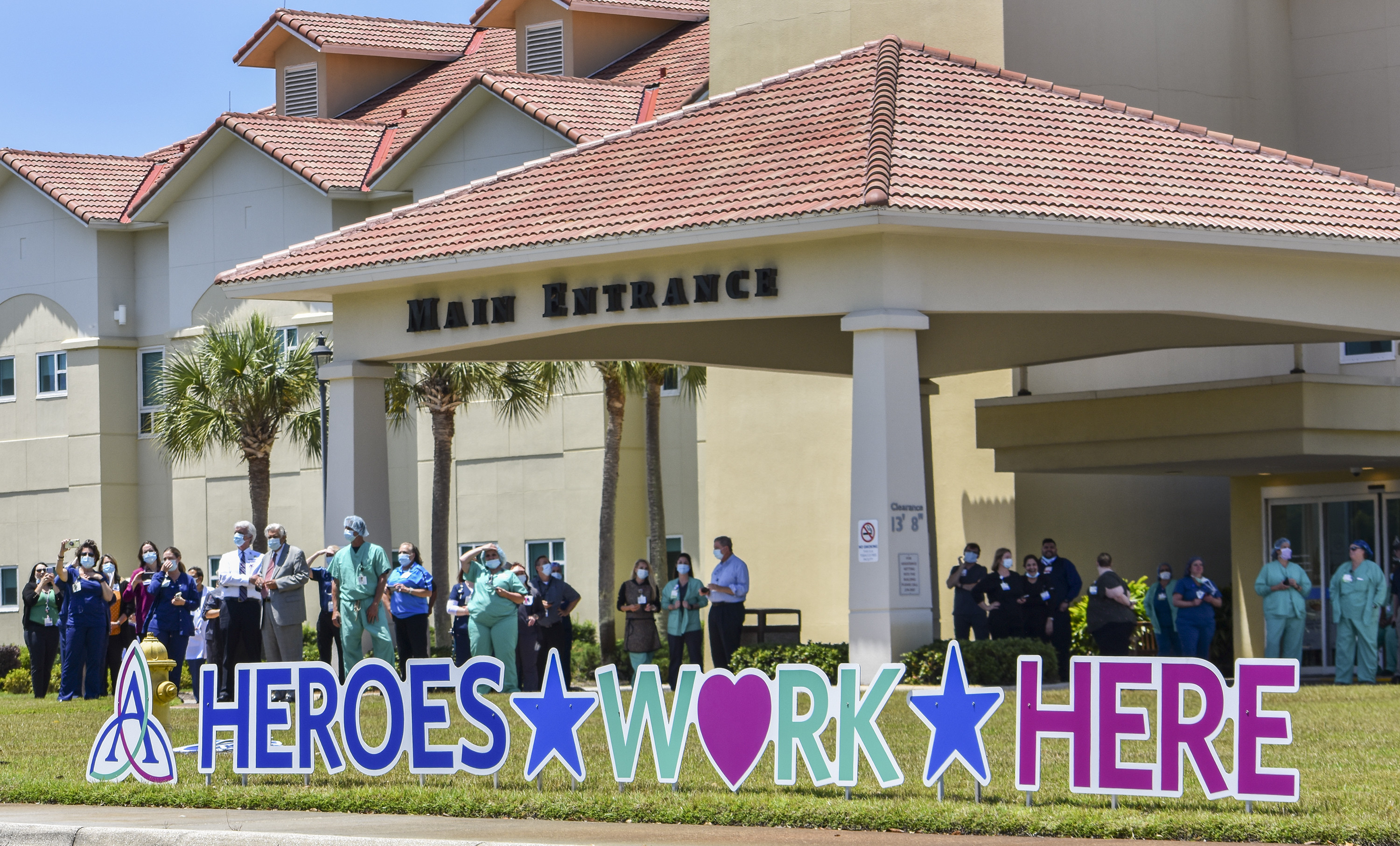 Test Wing Salutes County Healthcare Workers With Flyover Edwards Air