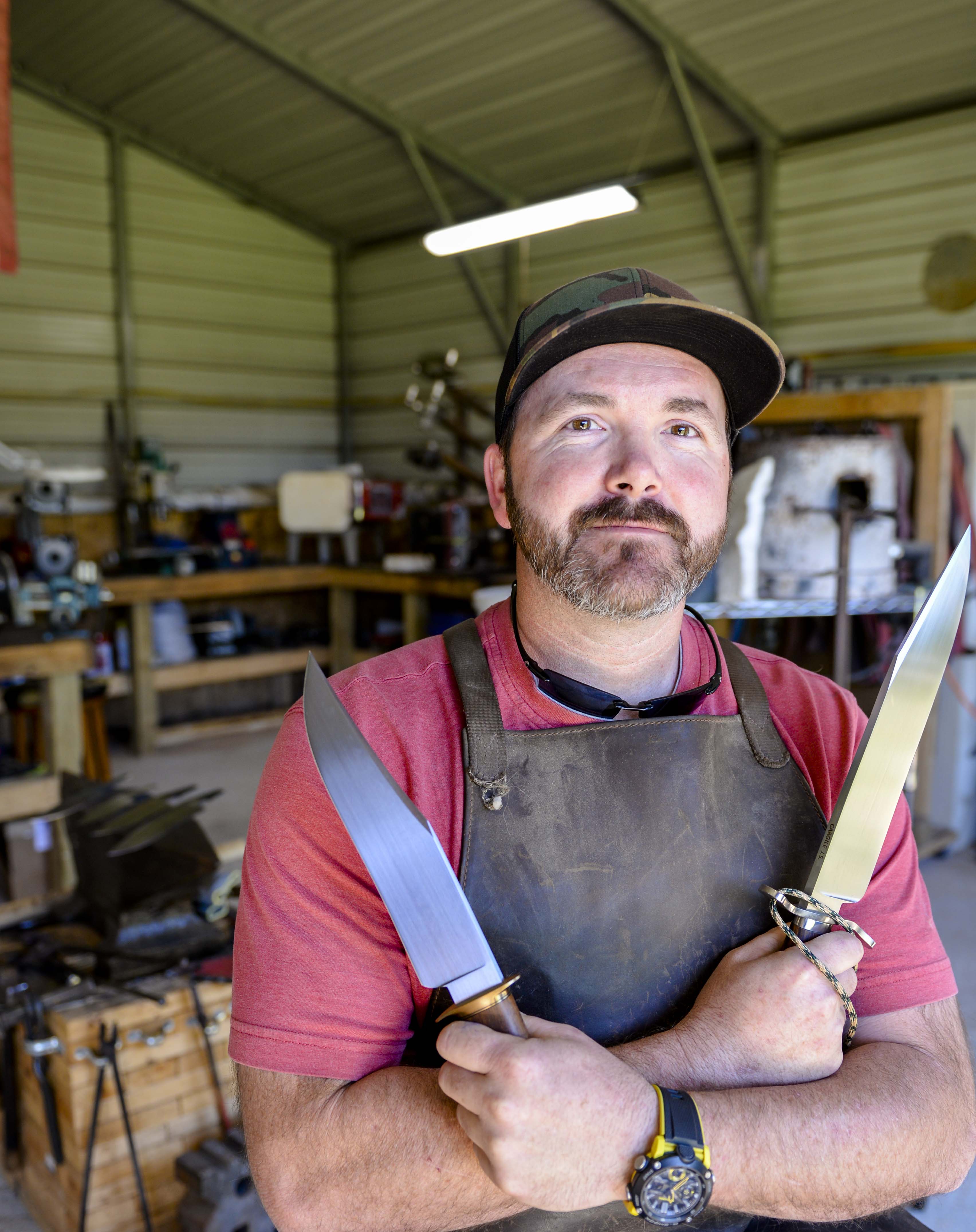 The art of the forged blade > Columbus Air Force Base > News