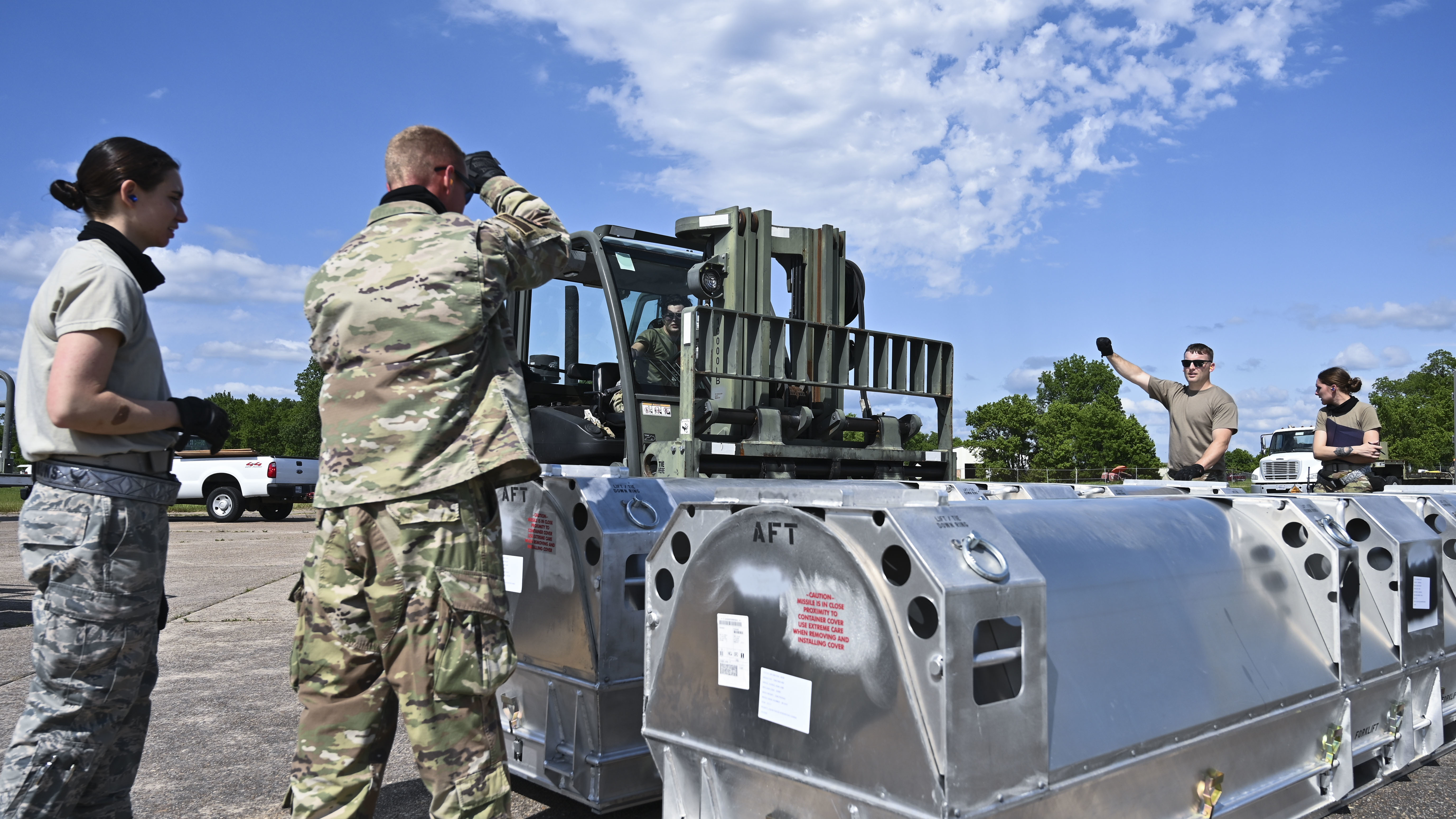 Collecting and storing JASSMs, another MUNS mission > Air Force Global ...