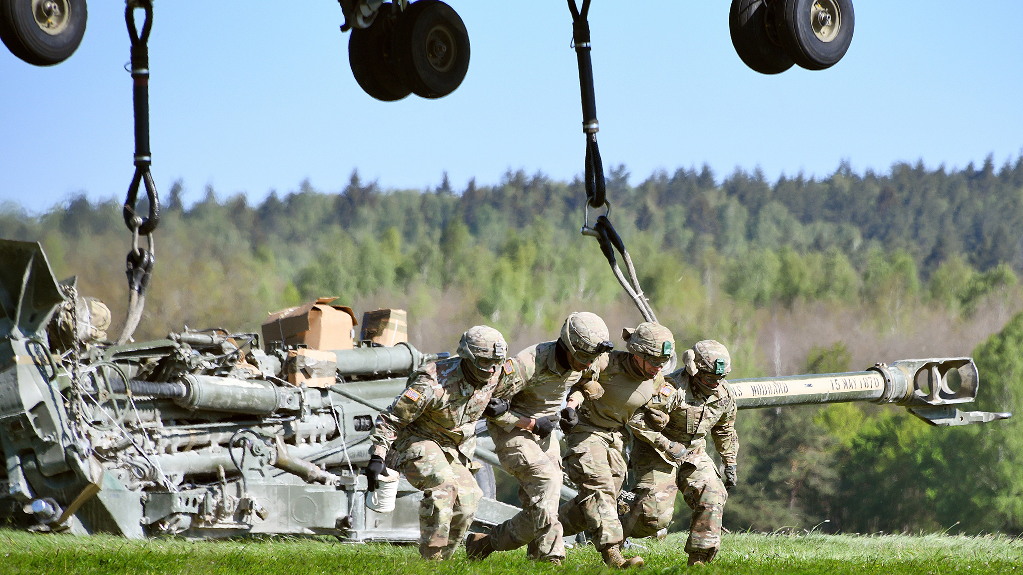 2nd Cavalry Regiment Air Assault / Sling Load training