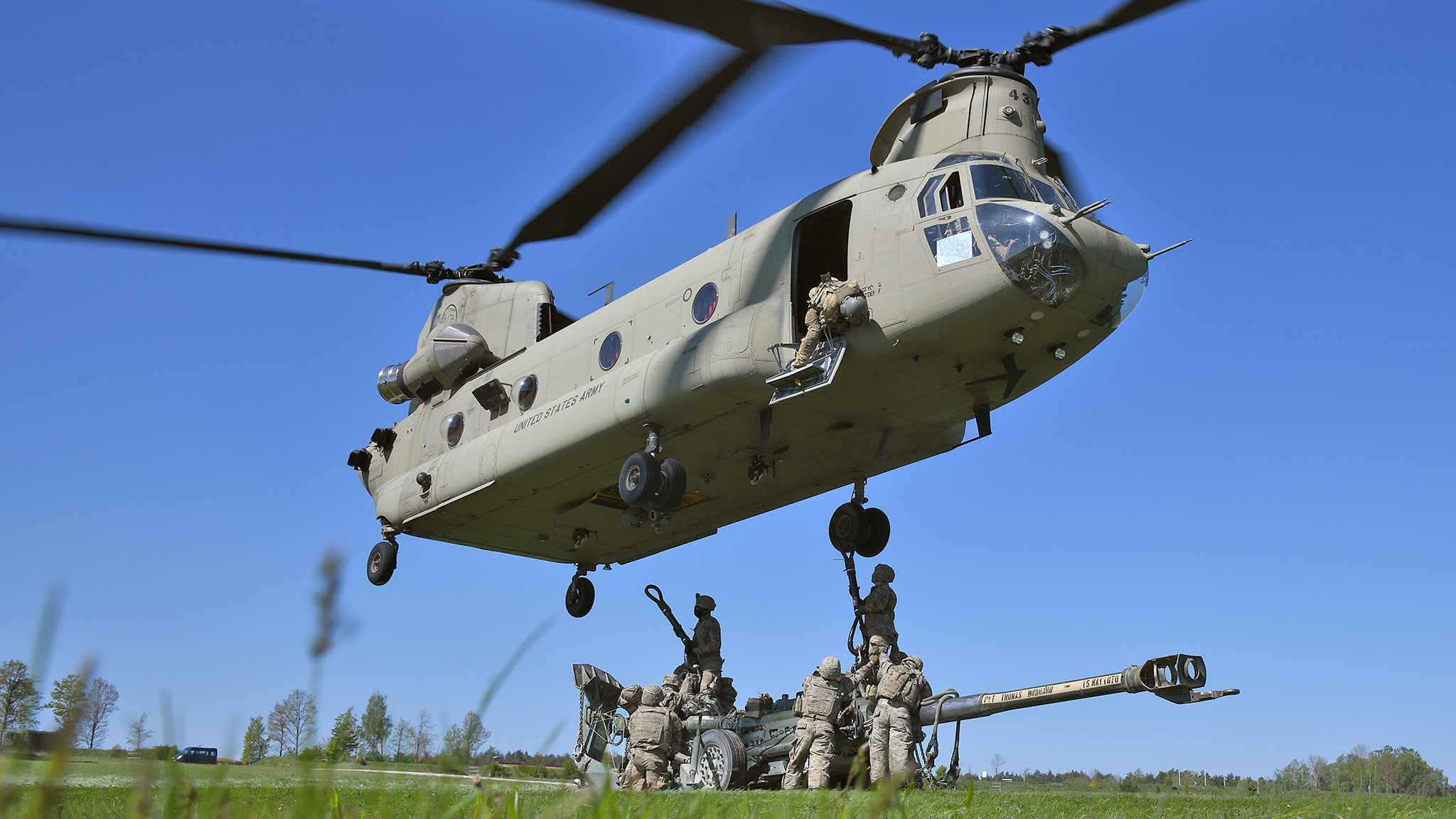 2nd Cavalry Regiment Air Assault / Sling Load training