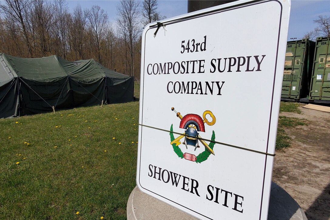 Shower Site | U.S. Department of War