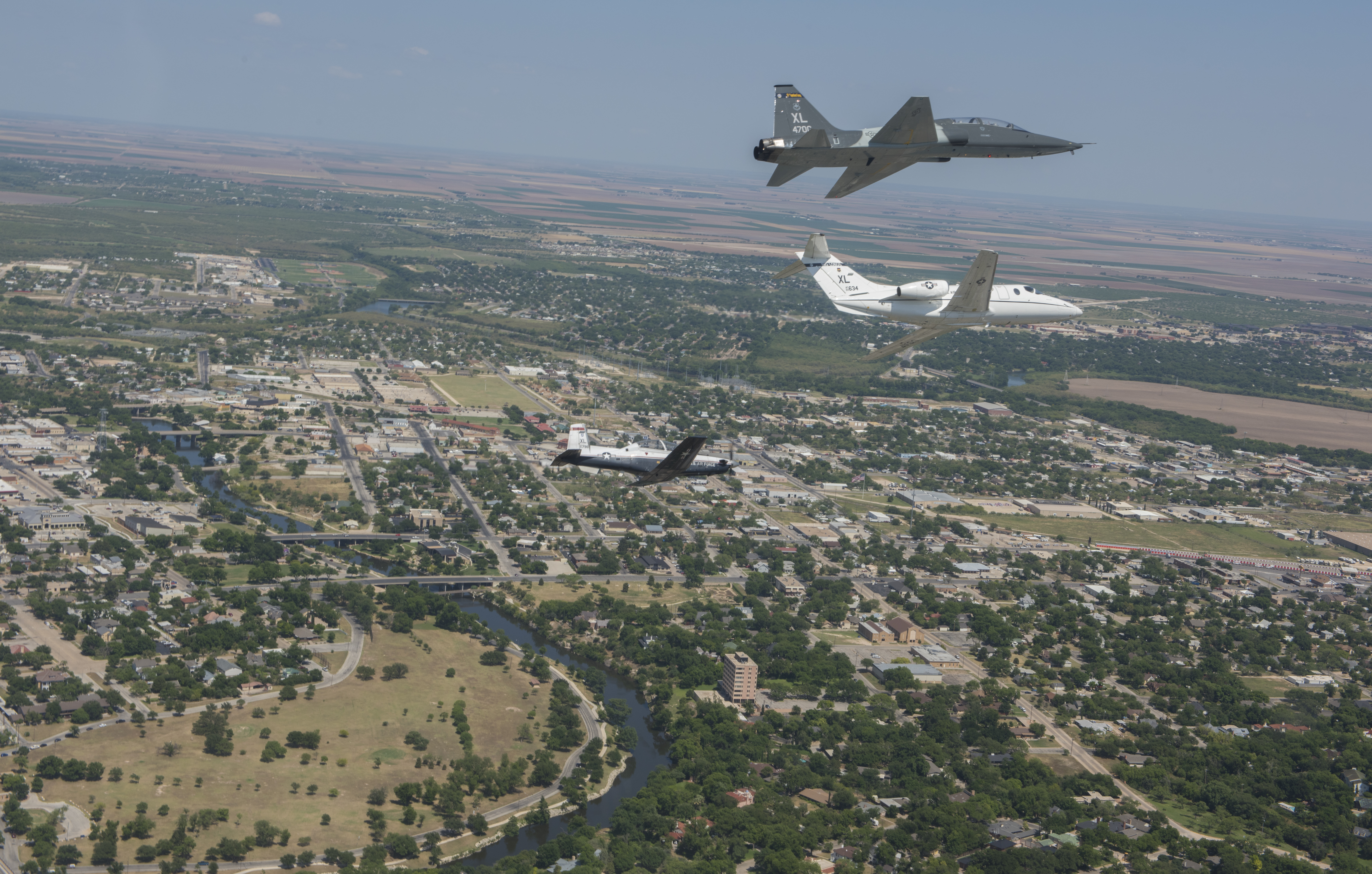 Goodfellow Hosts Flyover to Honor Local/Base Medical Professionals ...