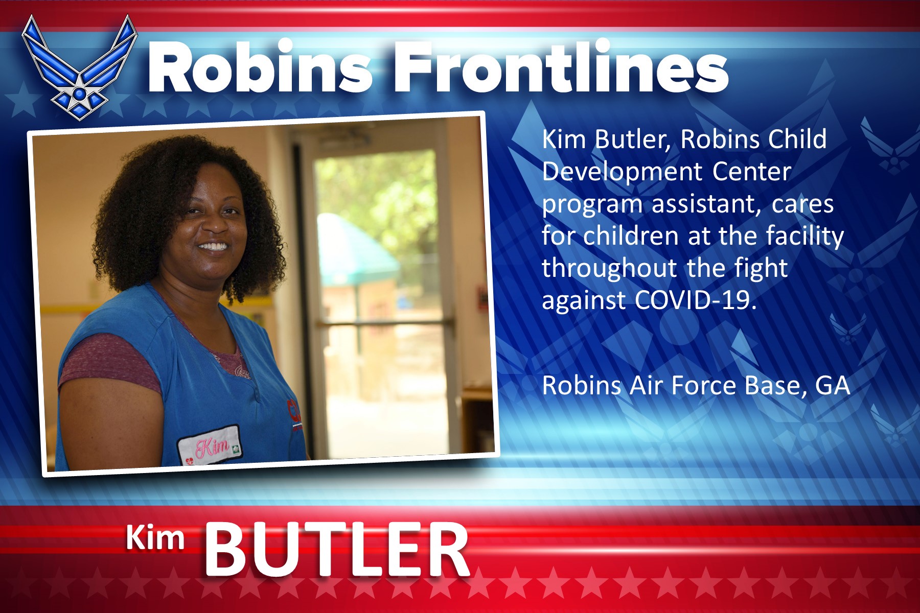 Robins Frontlines: Kim Butler > Air Force Materiel Command > Article ...