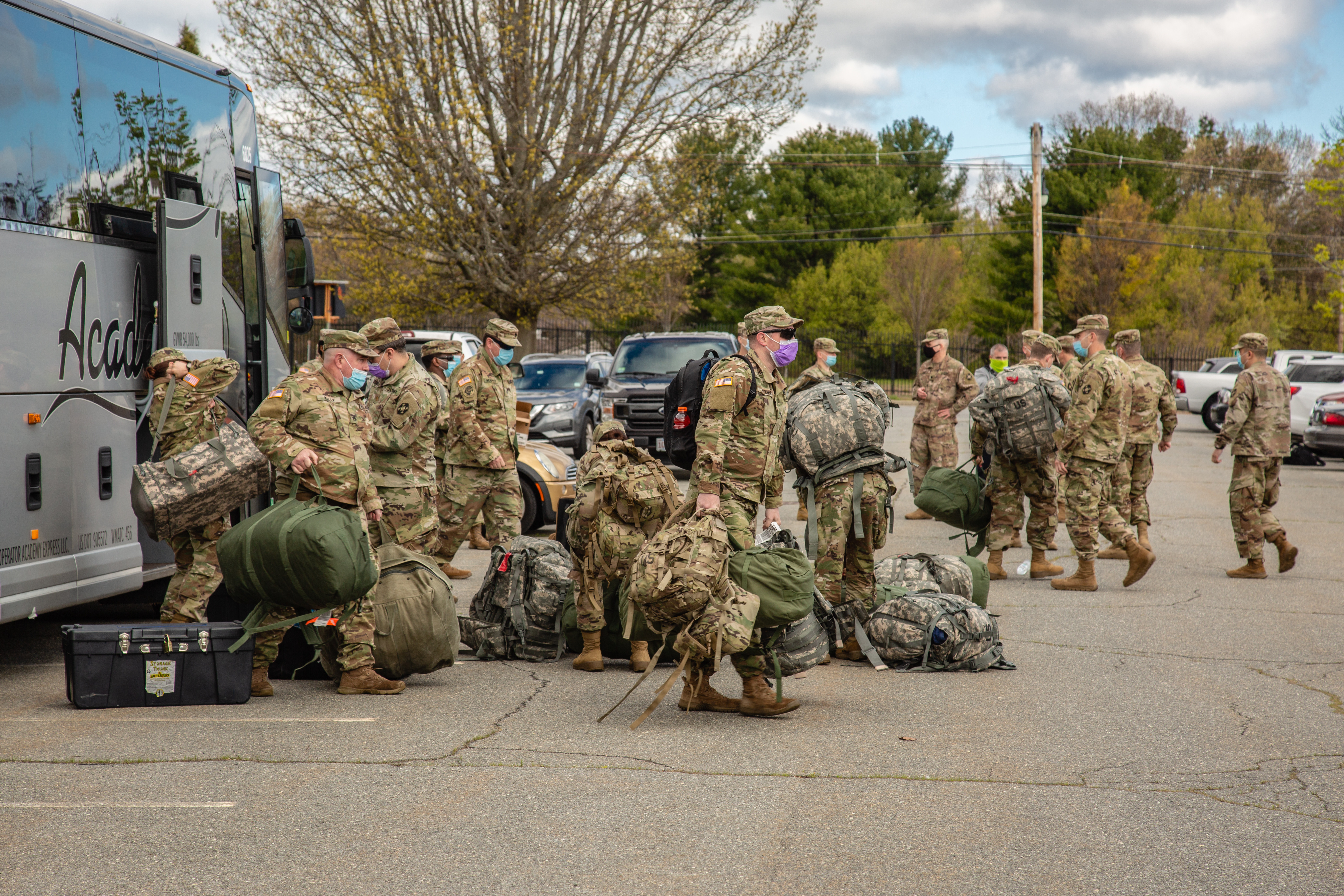 UAMTF 804-2 returns to Fort Devens