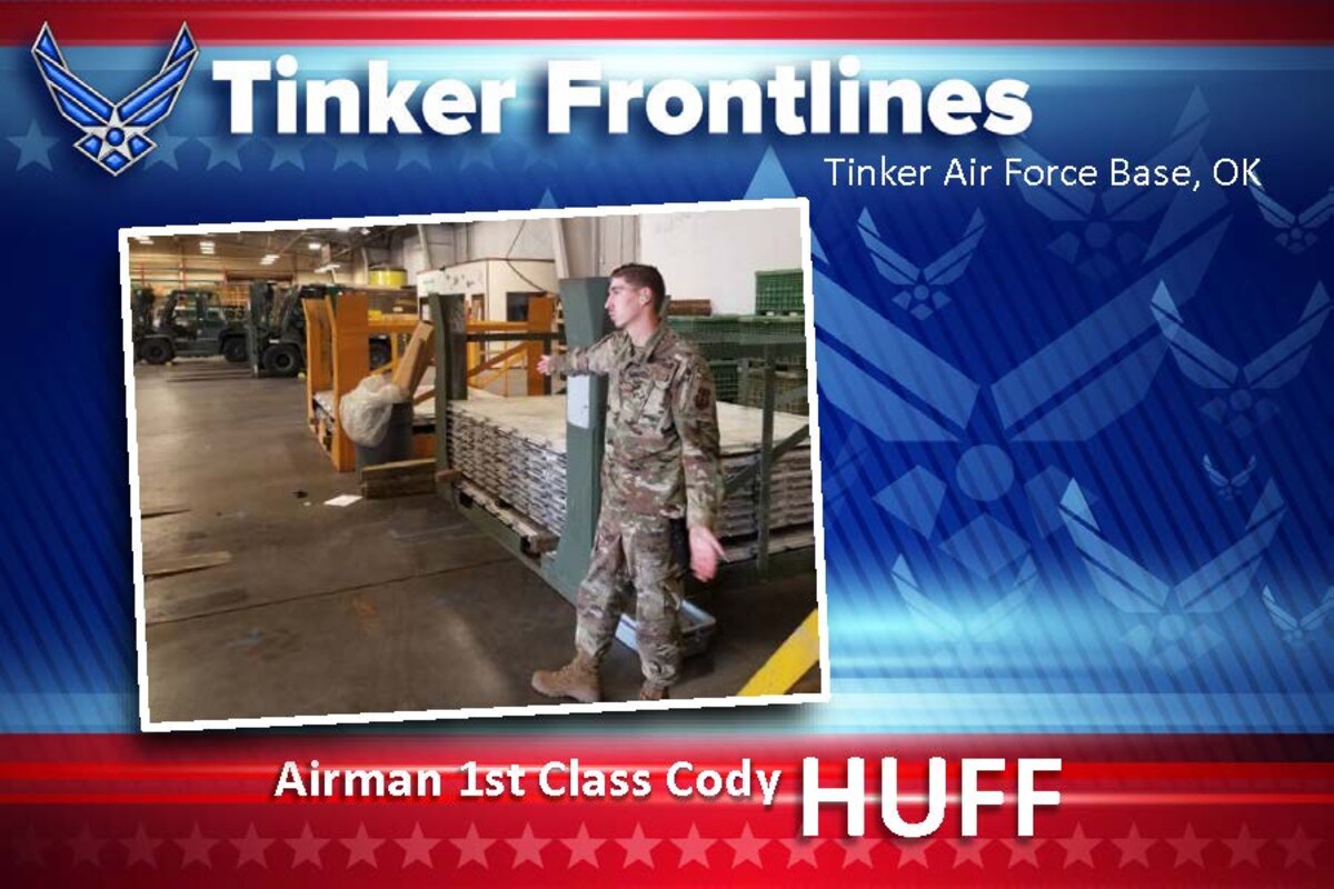 Tinker Frontlines: Meet Airman 1st Class Cody Huff > Tinker Air Force ...
