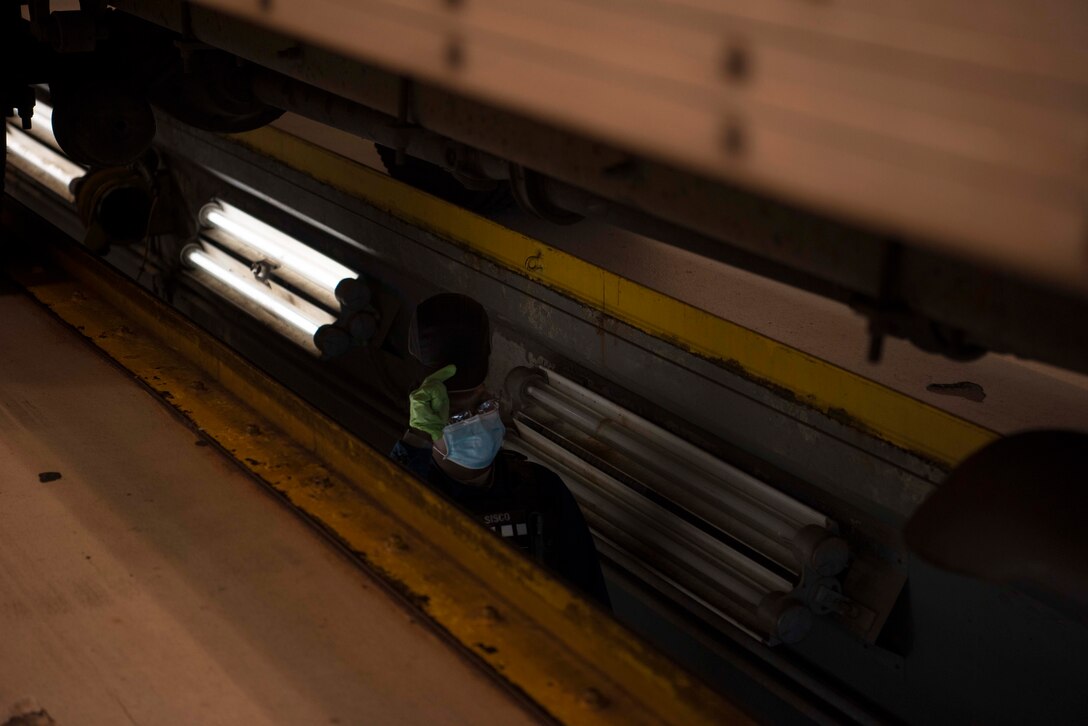 Commercial Vehicle Inspection team fights COVID-19