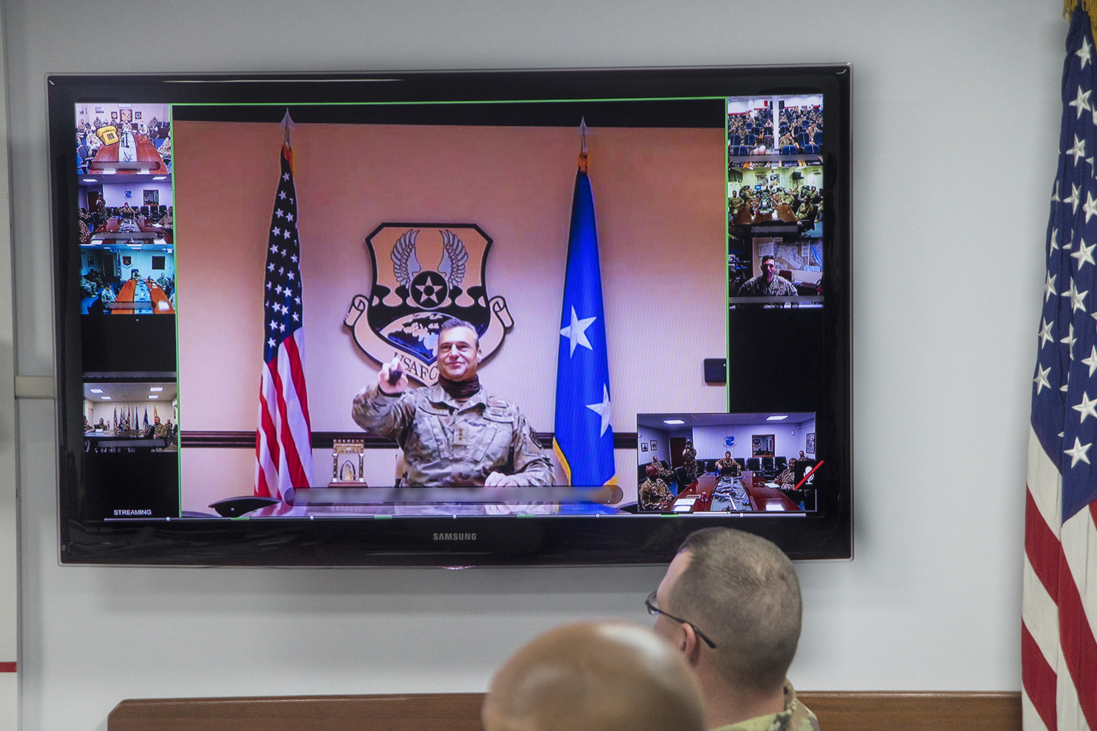 AFCENT leadership conducts virtual troop engagements > U.S. Air Forces ...