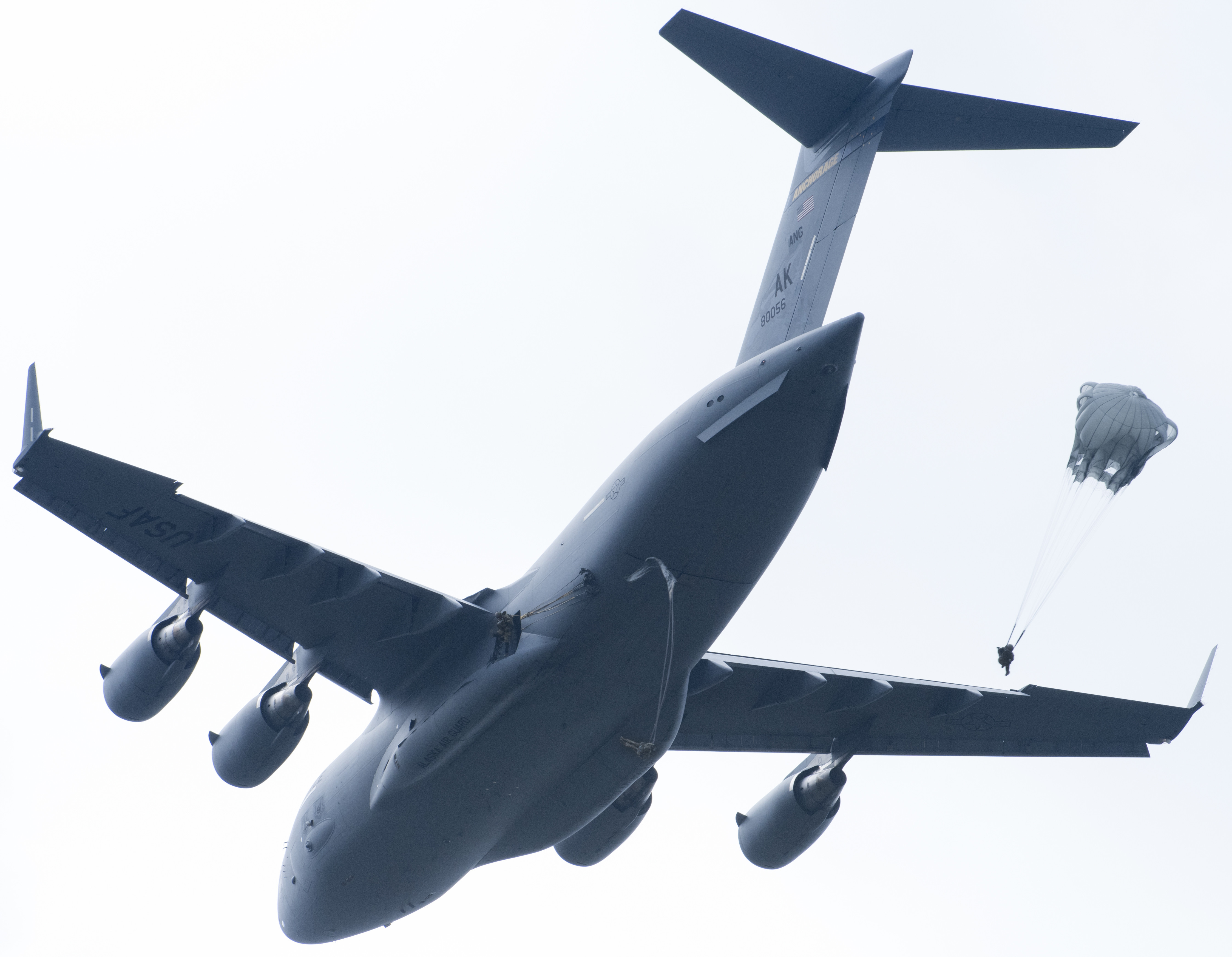 3rd Air Support Operations Squadron conducts airborne training at JBER