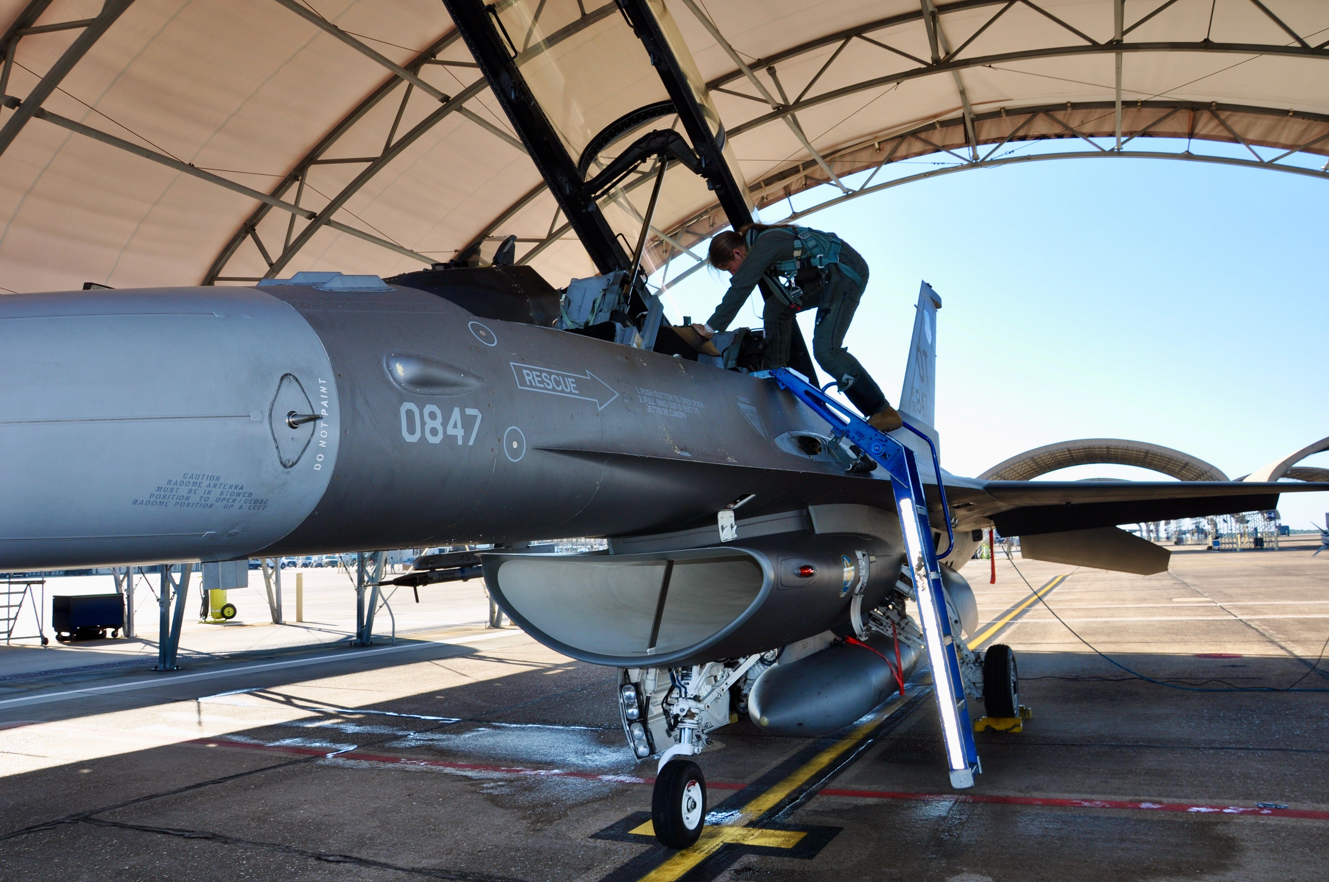Female fighter pilots test modified “G-suit” > Eglin Air Force Base ...