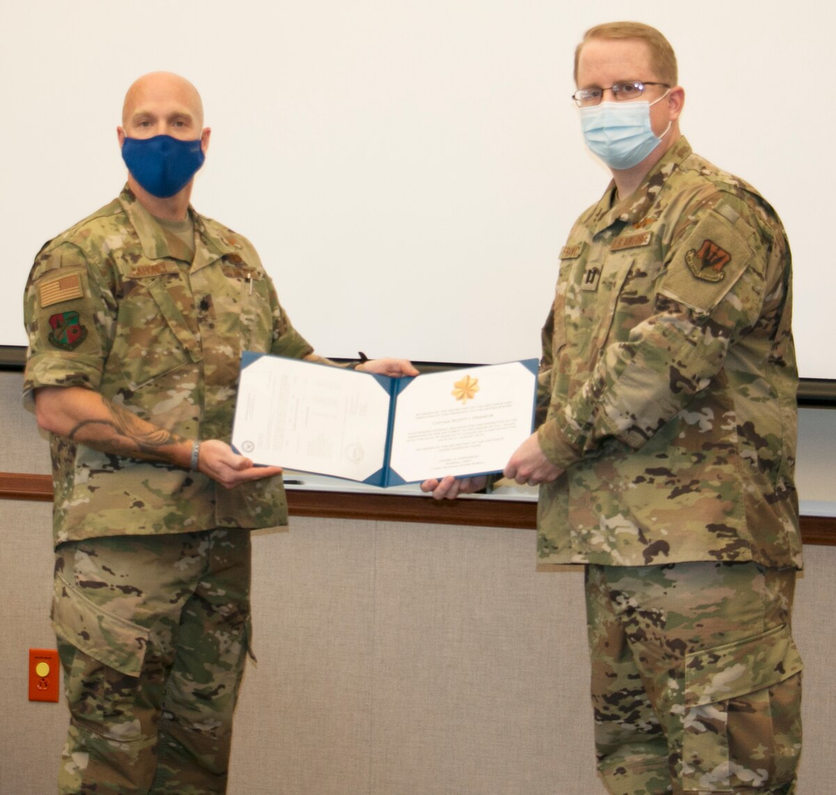 Five officers promoted at EADS > Eastern Air Defense Sector > Article ...