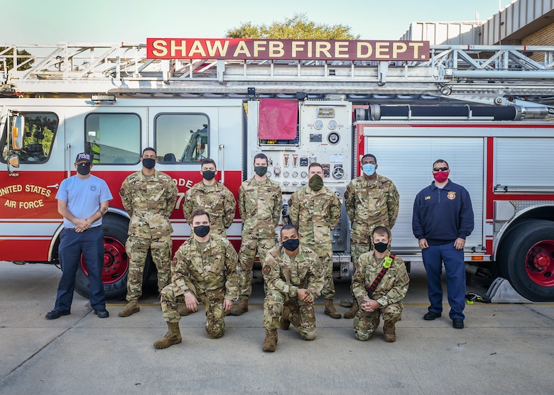Shaw AFB Fire Department responds to local fire > Shaw Air Force Base ...