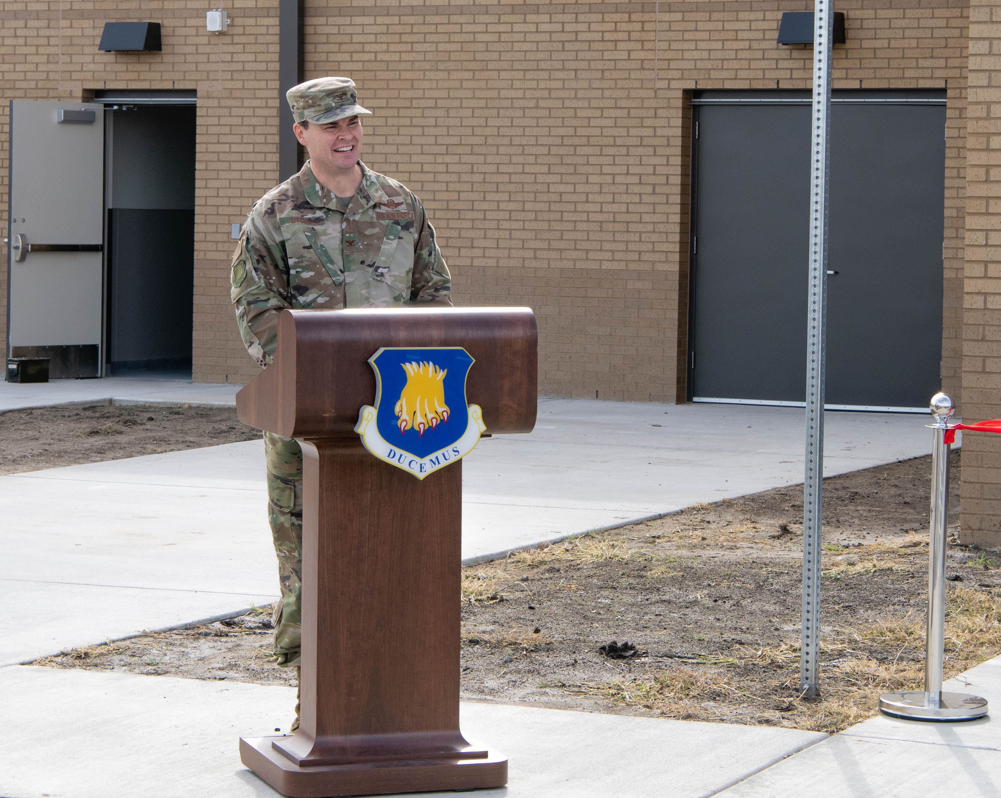 CATM ribbon cutting > McConnell Air Force Base > Display