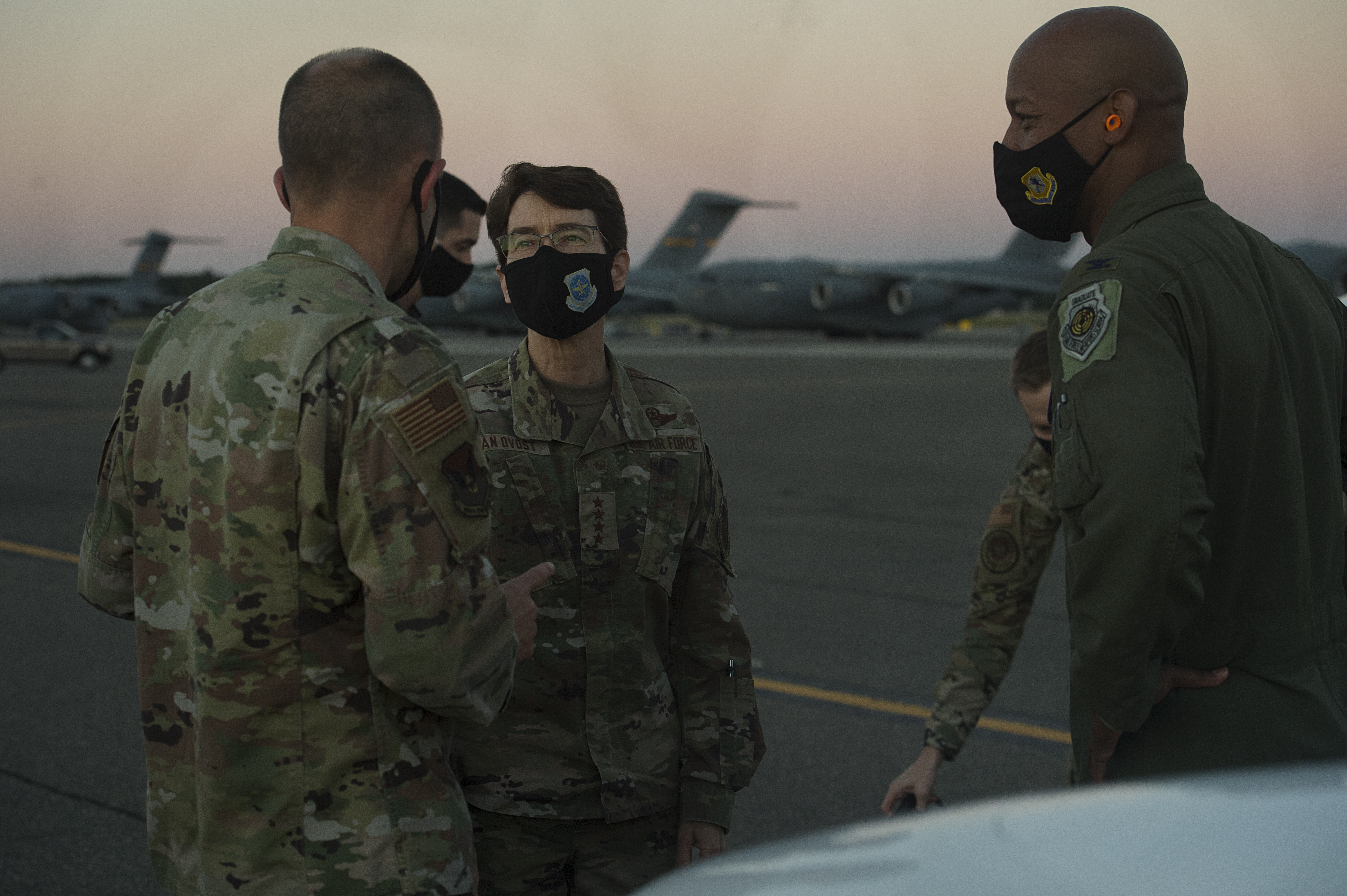 AMC command team visits Joint Base Charleston > Nellis Air Force Base ...